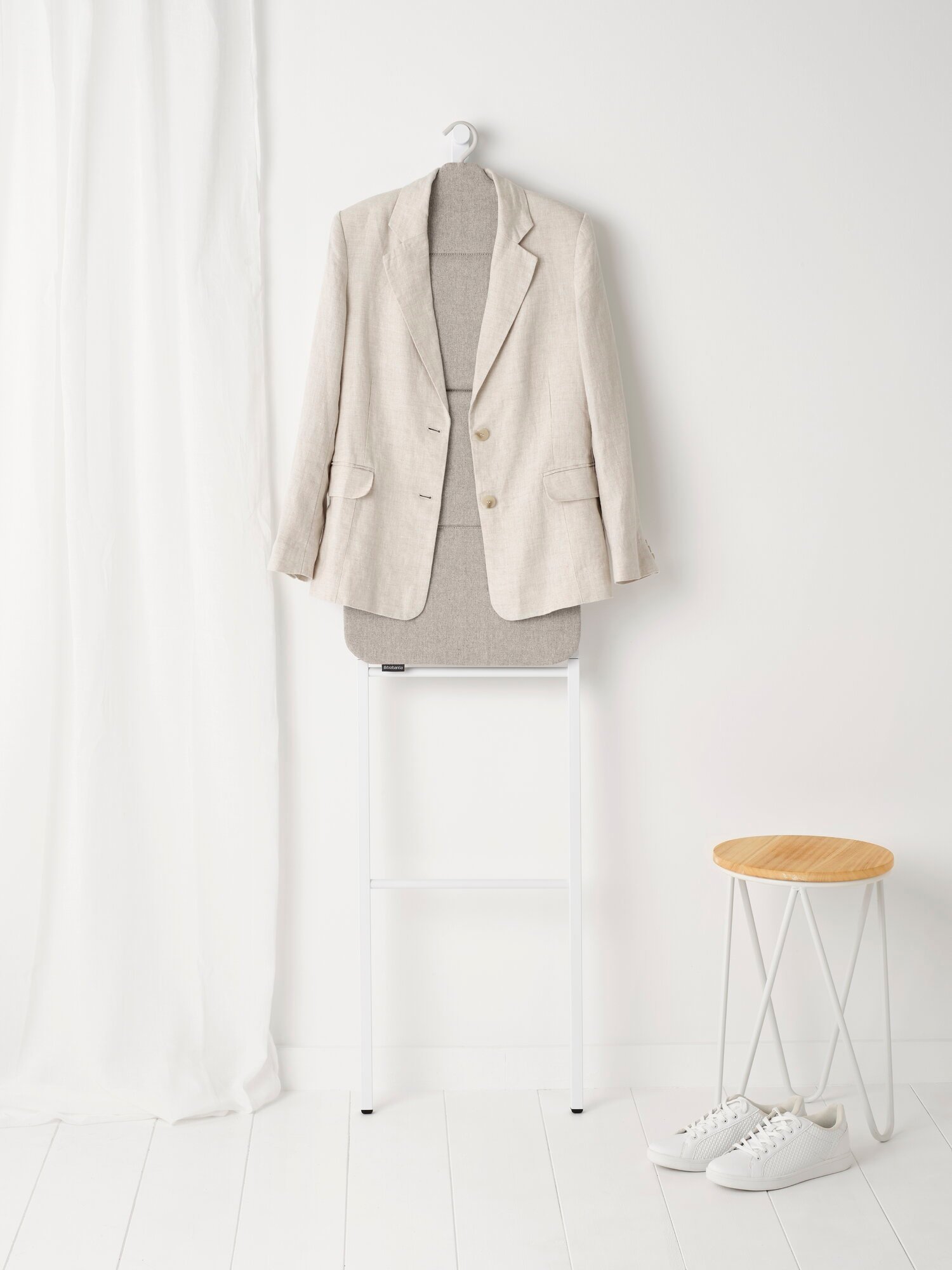 Brabantia Foldable steam board, grey | Finnish Design Shop