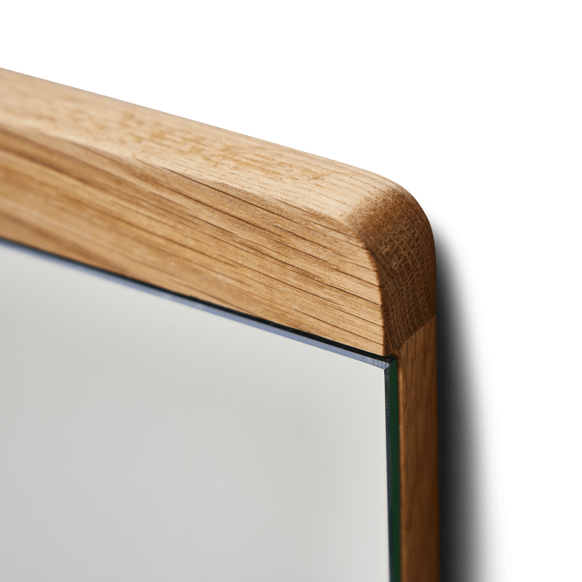 Form & Refine Rim wall mirror, 35 x 110 cm, oak | Finnish Design Shop UK