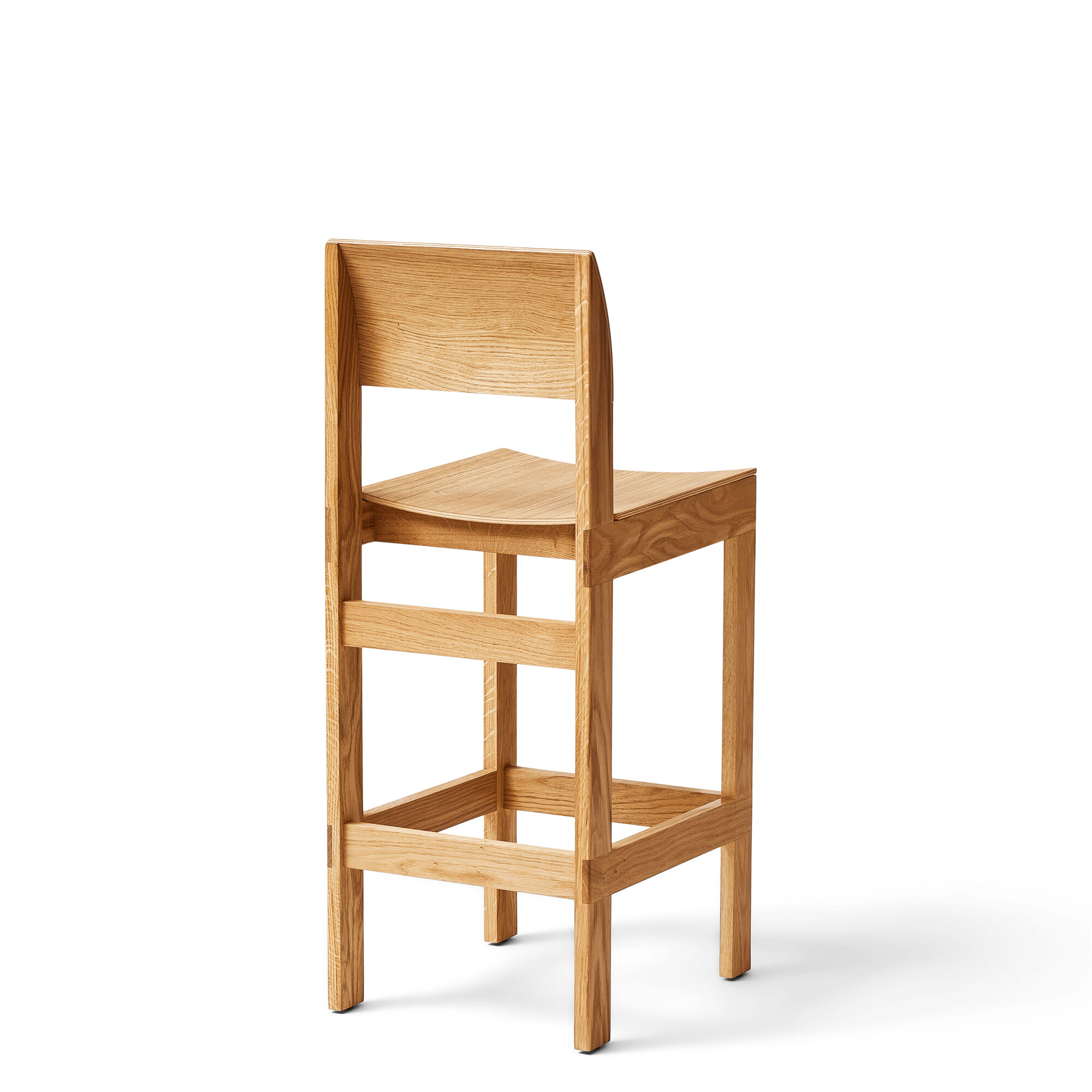 Form & Refine Sonder bar chair, 65 cm, oiled oak | Finnish Design Shop IE
