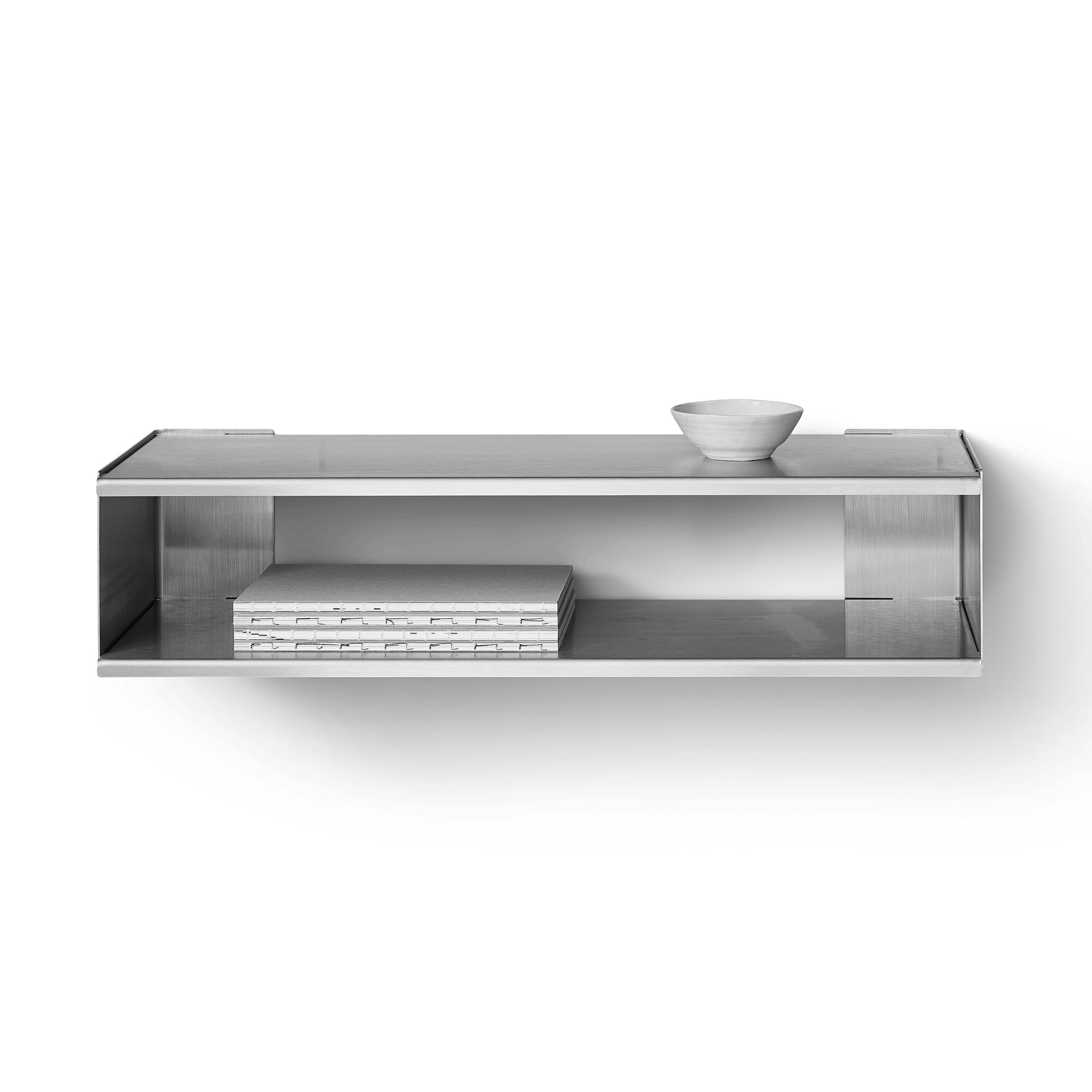 Form & Refine Taper console & shoe rack, 50 x 98 cm, stainless steel ...