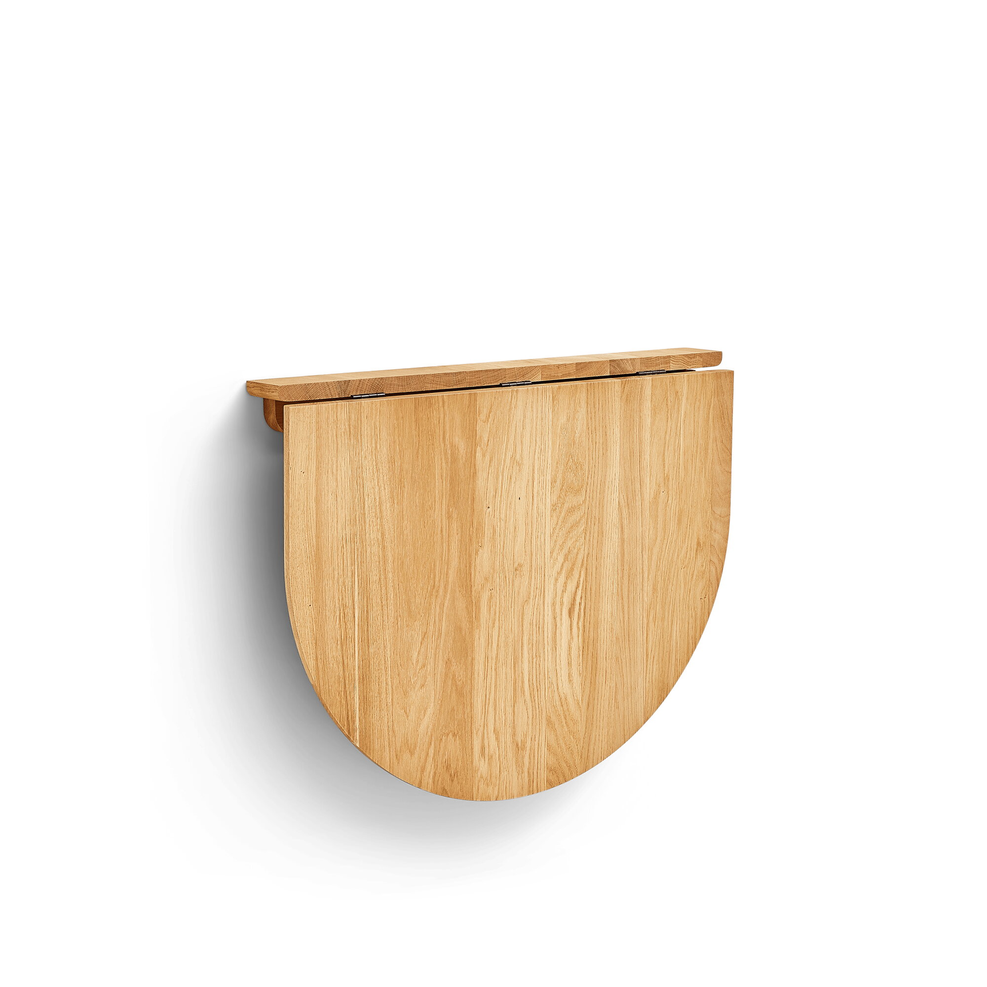 Form & Refine Trefoil folding wall table, oak | Finnish Design Shop
