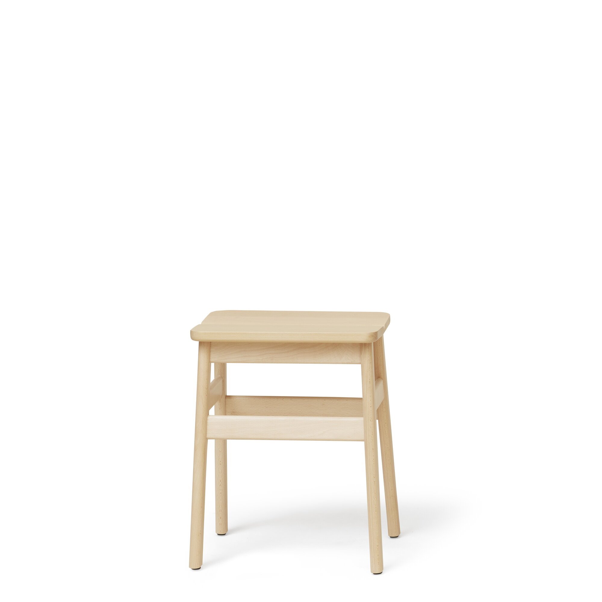 Form & Refine Angle stool, 45 cm, beech | Finnish Design Shop