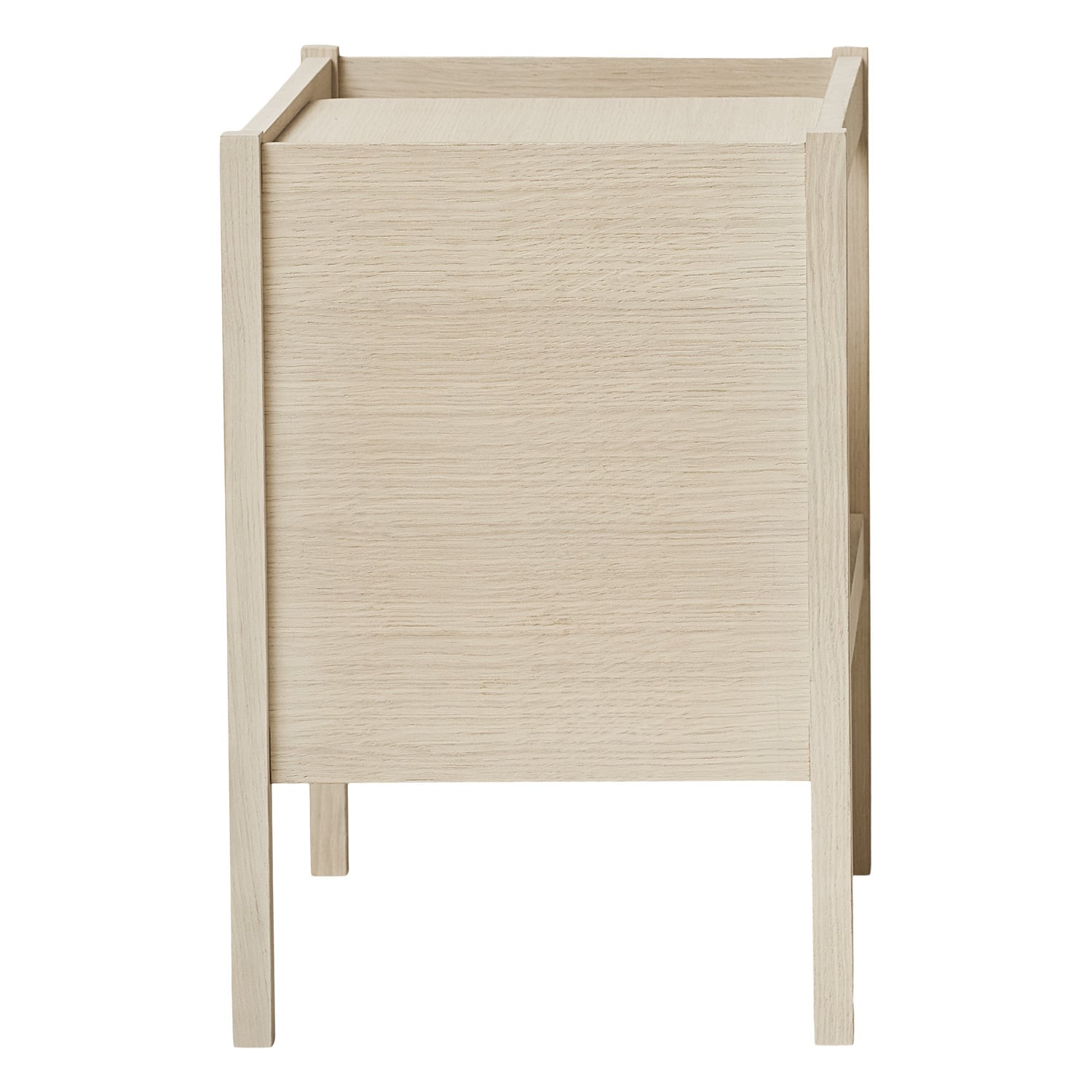 Form & Refine Journal side table, white oiled oak | Finnish Design Shop