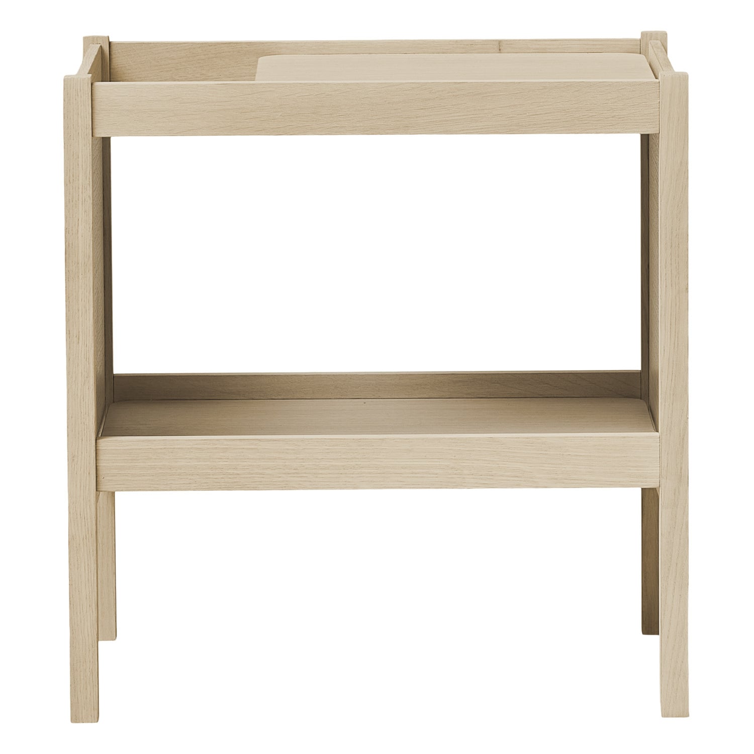 Form & Refine Journal side table, white oiled oak | Finnish Design Shop