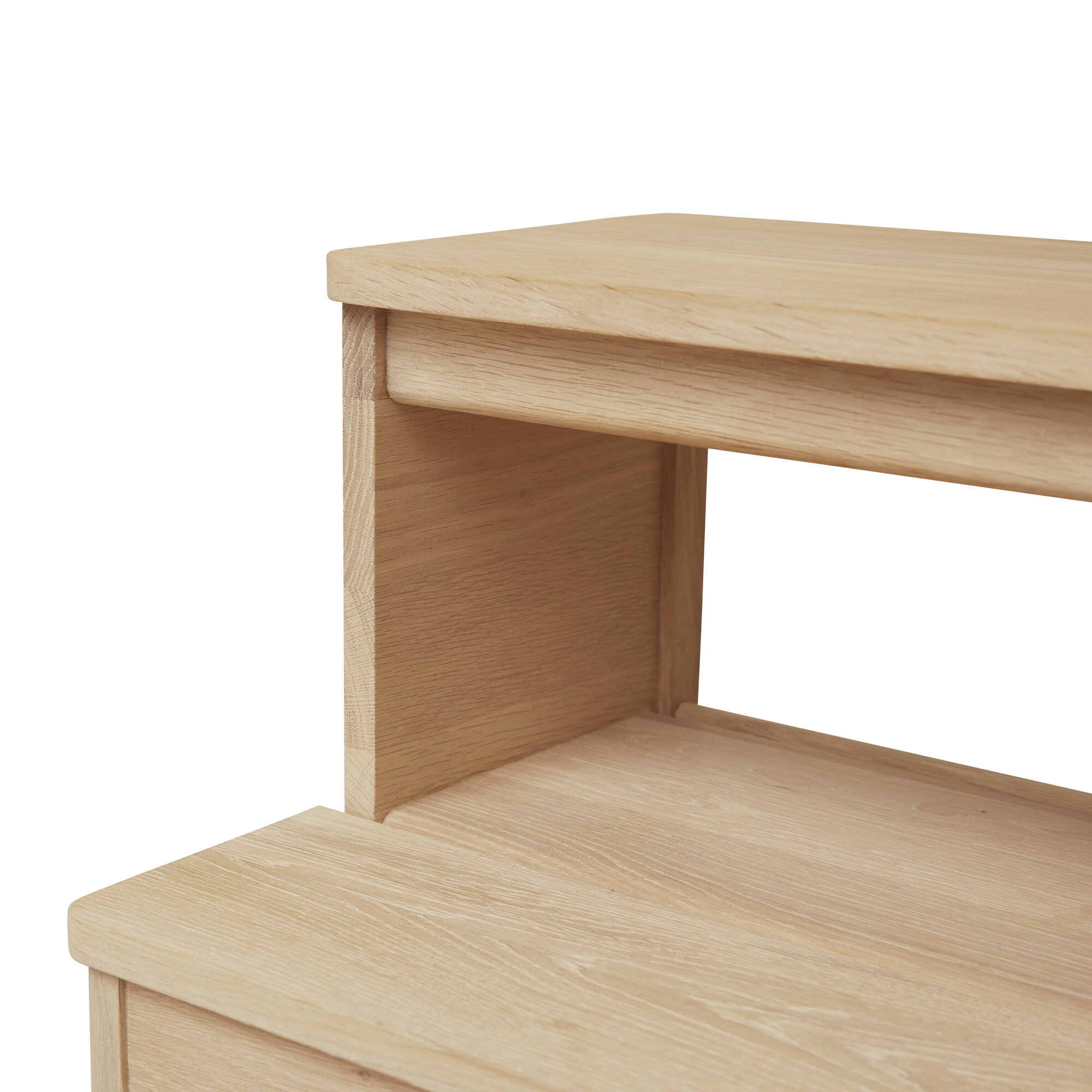 Form & Refine A Line step ladder, white oak | Finnish Design Shop