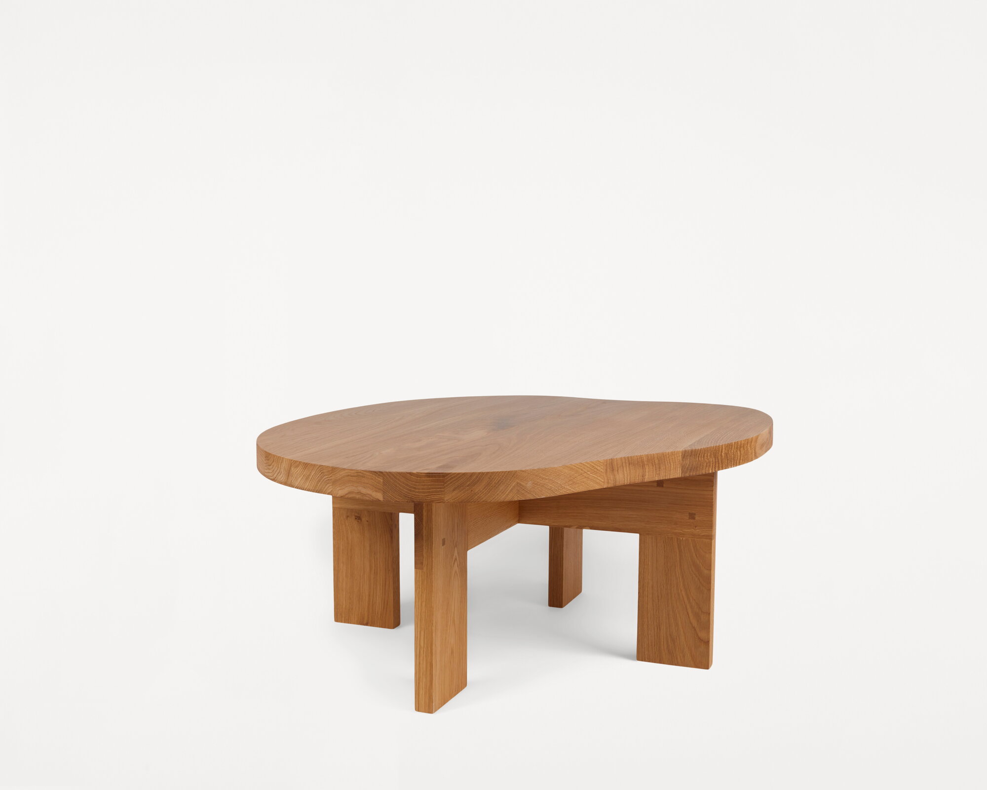 Frama Farmhouse Pond coffee table, 78 x 93,6 cm, natural oak | Finnish ...
