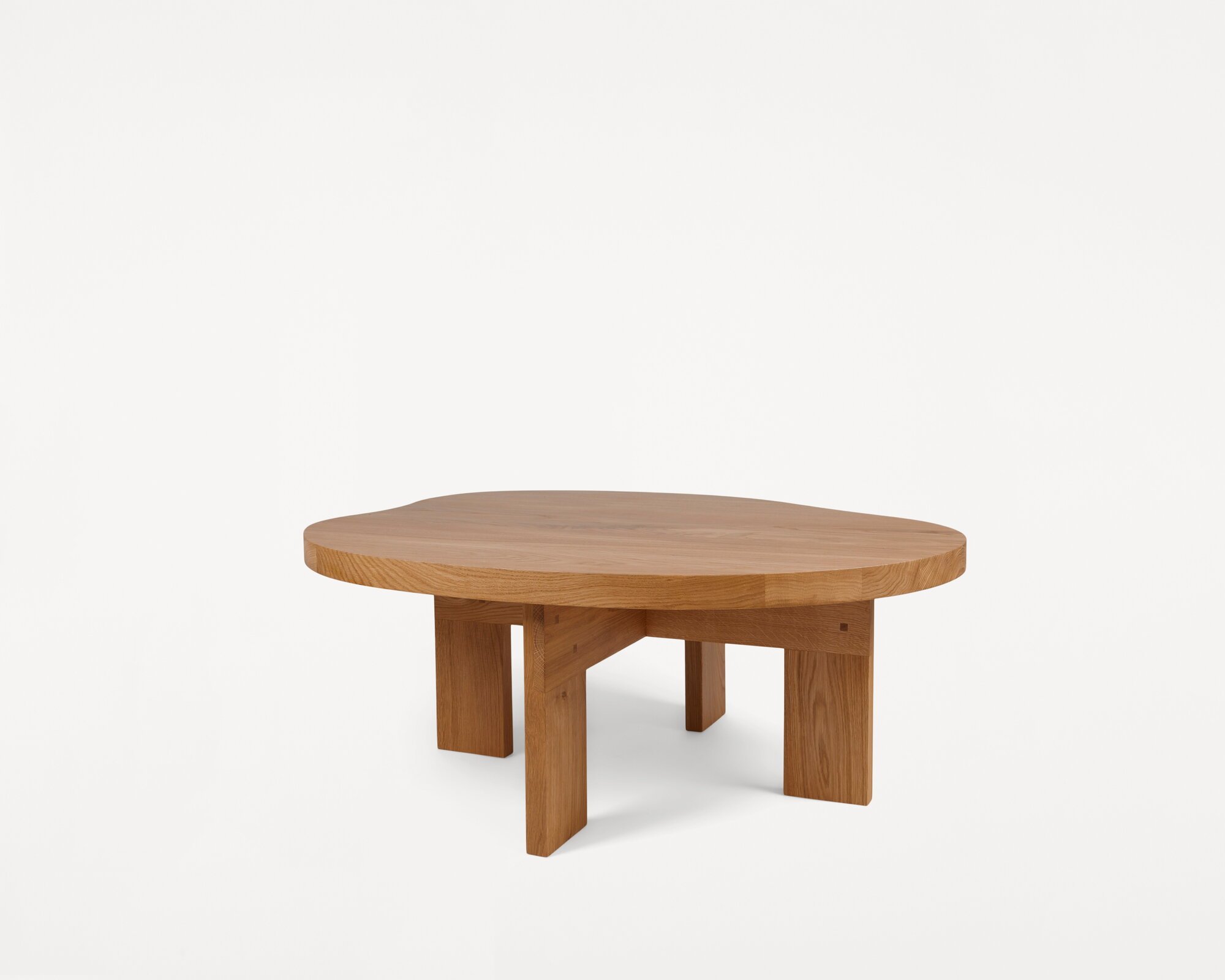 Frama Farmhouse Pond coffee table, 78 x 93,6 cm, natural oak | Finnish ...