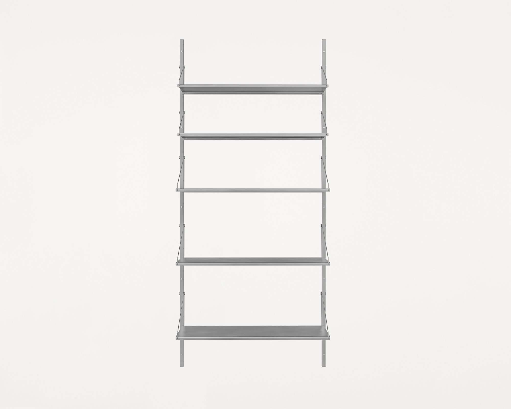 Frama Shelf Library H1852 wall shelf, stainless steel | Finnish Design Shop