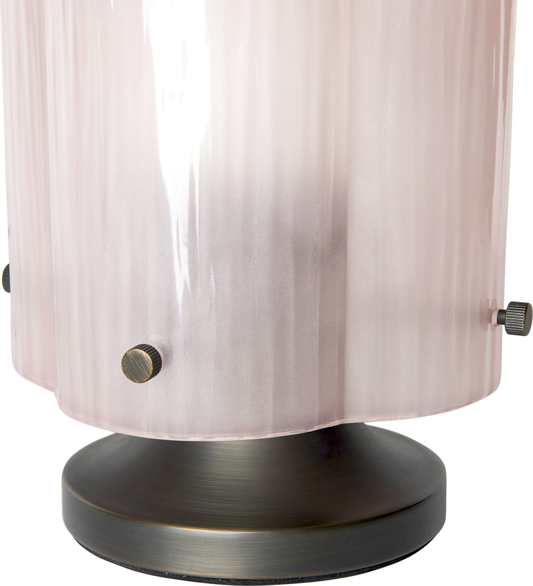 GUBI Seine table lamp, antique brass - coral | Finnish Design Shop