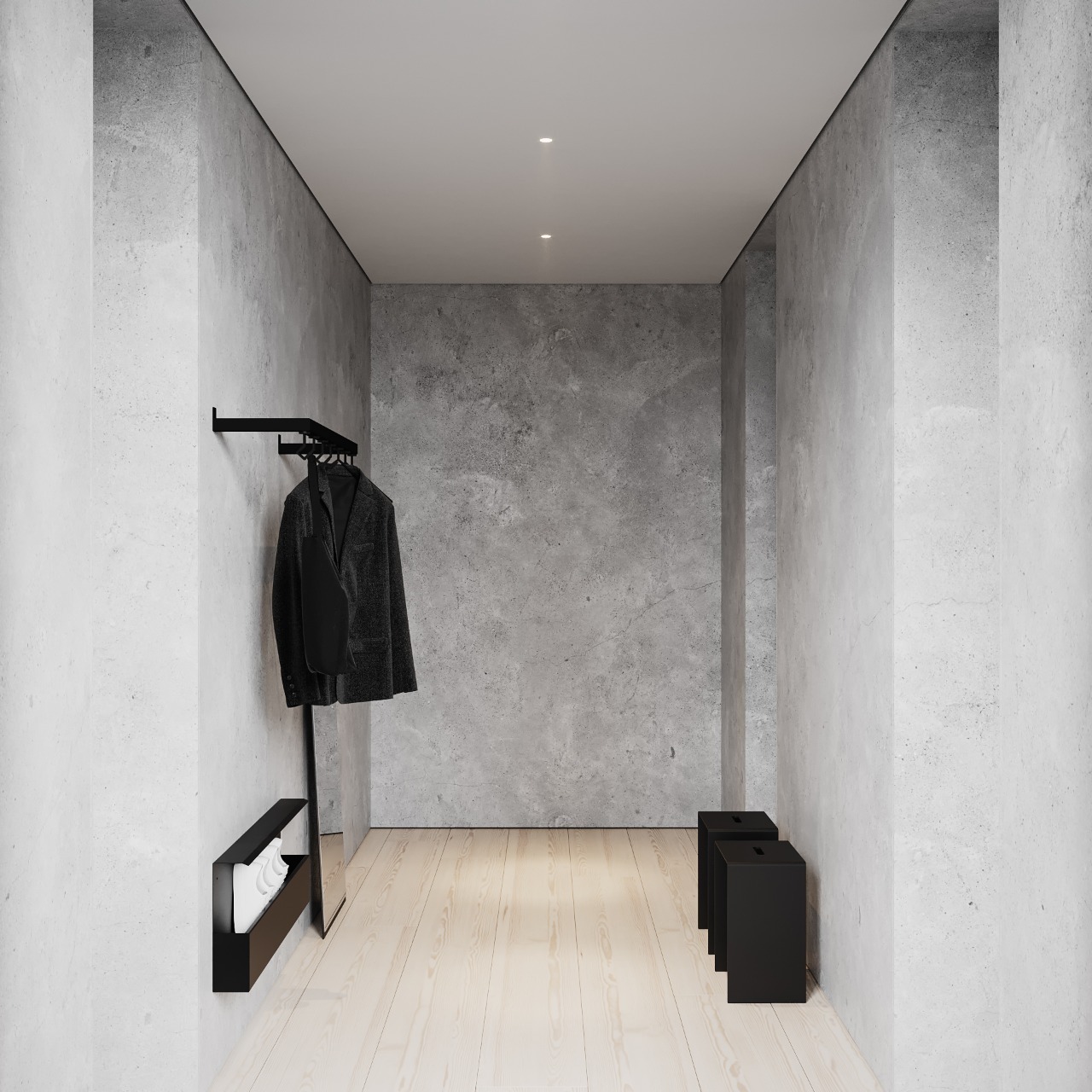 Nichba HangSys hanging system, medium, black | Finnish Design Shop