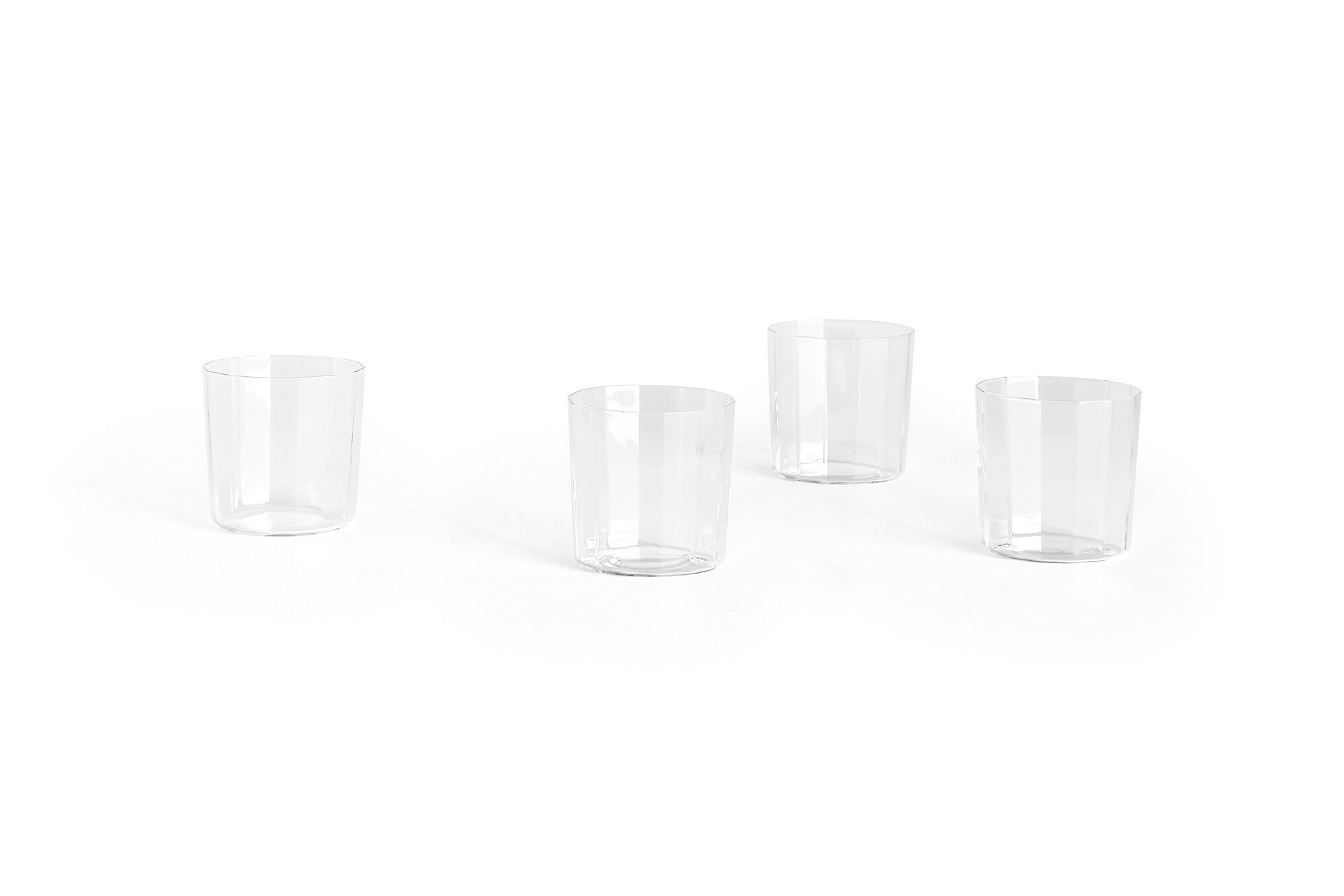 HAY Angle glass, wide, clear | Finnish Design Shop