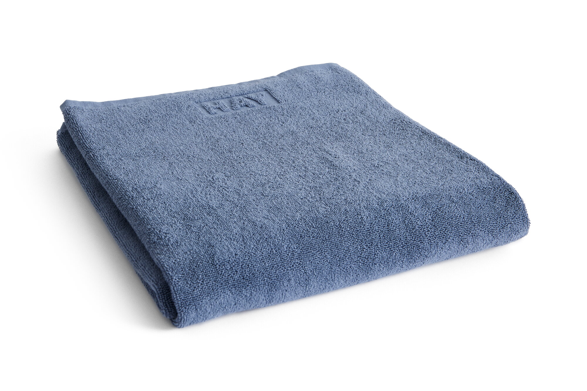 HAY Mono bath sheet, 100 x 150 cm, steel blue | Finnish Design Shop