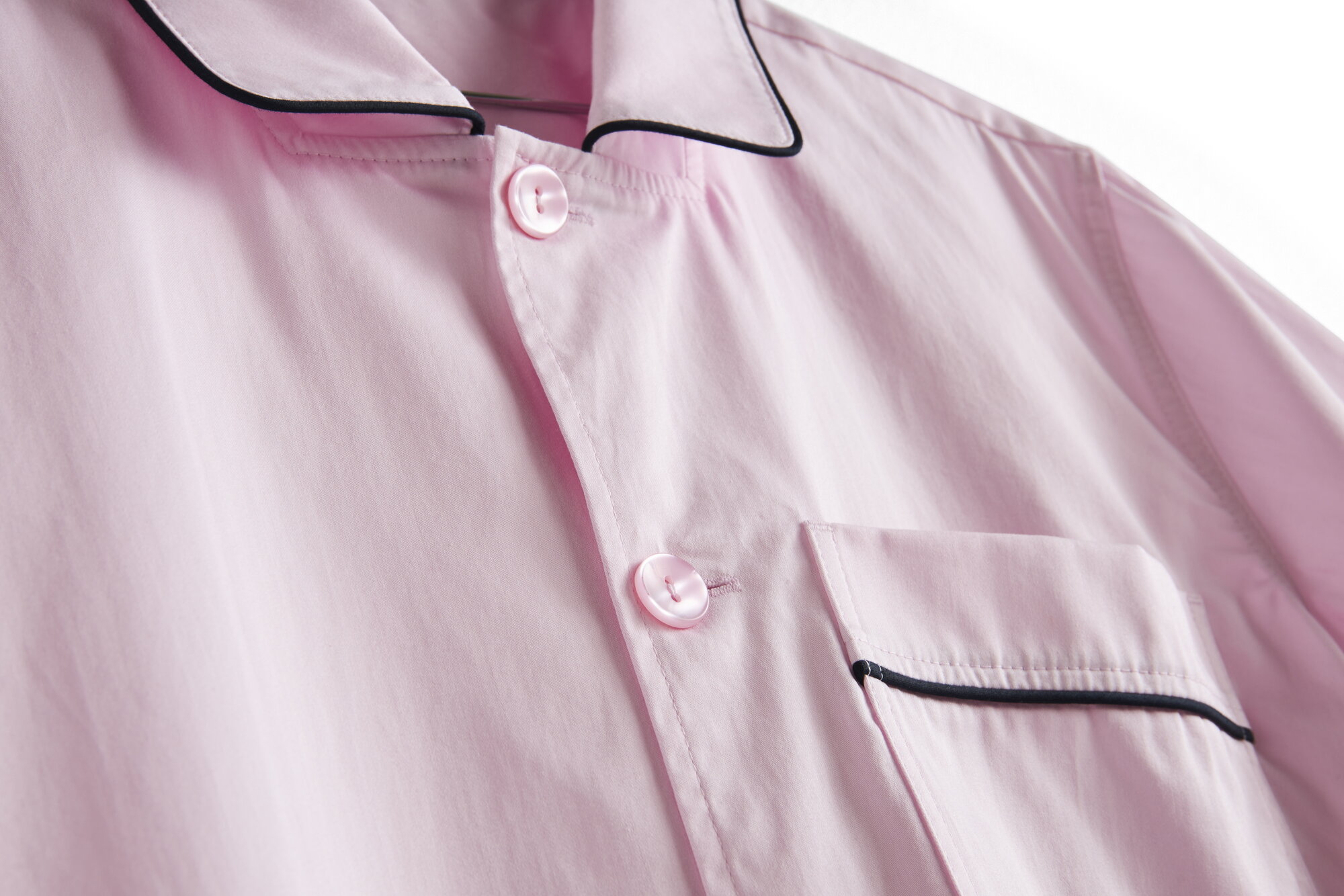 HAY Outline pyjamapaita, lyhythihainen, soft pink | Finnish Design Shop