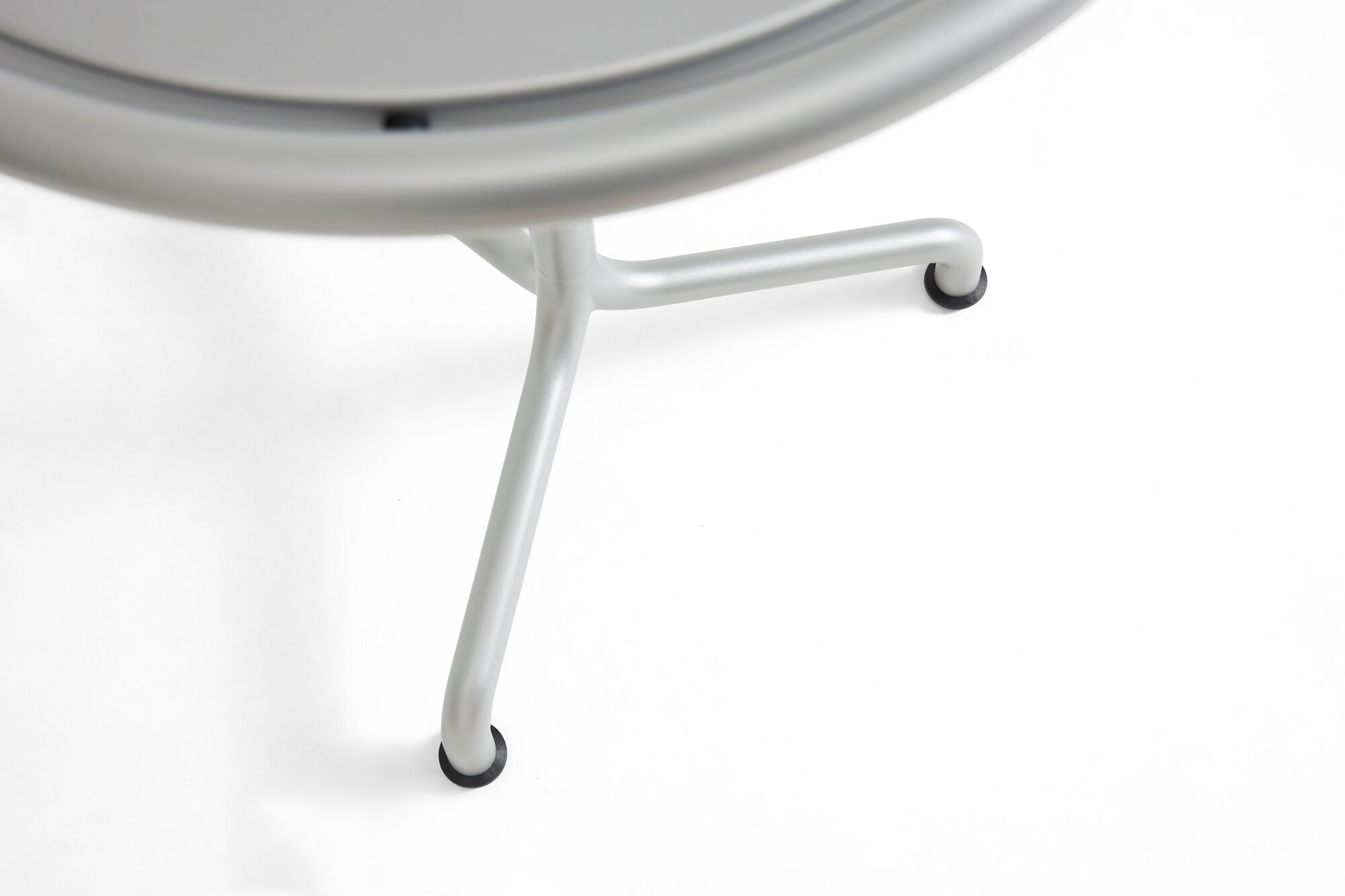 HAY Deville table, diam. 55 cm, silver grey | Finnish Design Shop