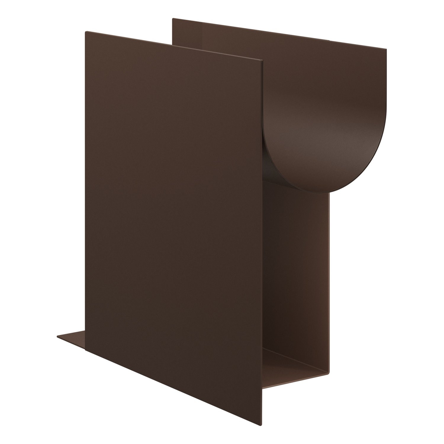 Hem Glyph Alpha side table, chocolate brown | Finnish Design Shop