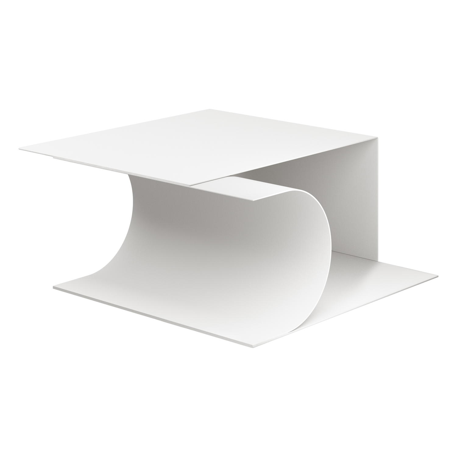 Hem Glyph Alpha side table, grey white | Finnish Design Shop