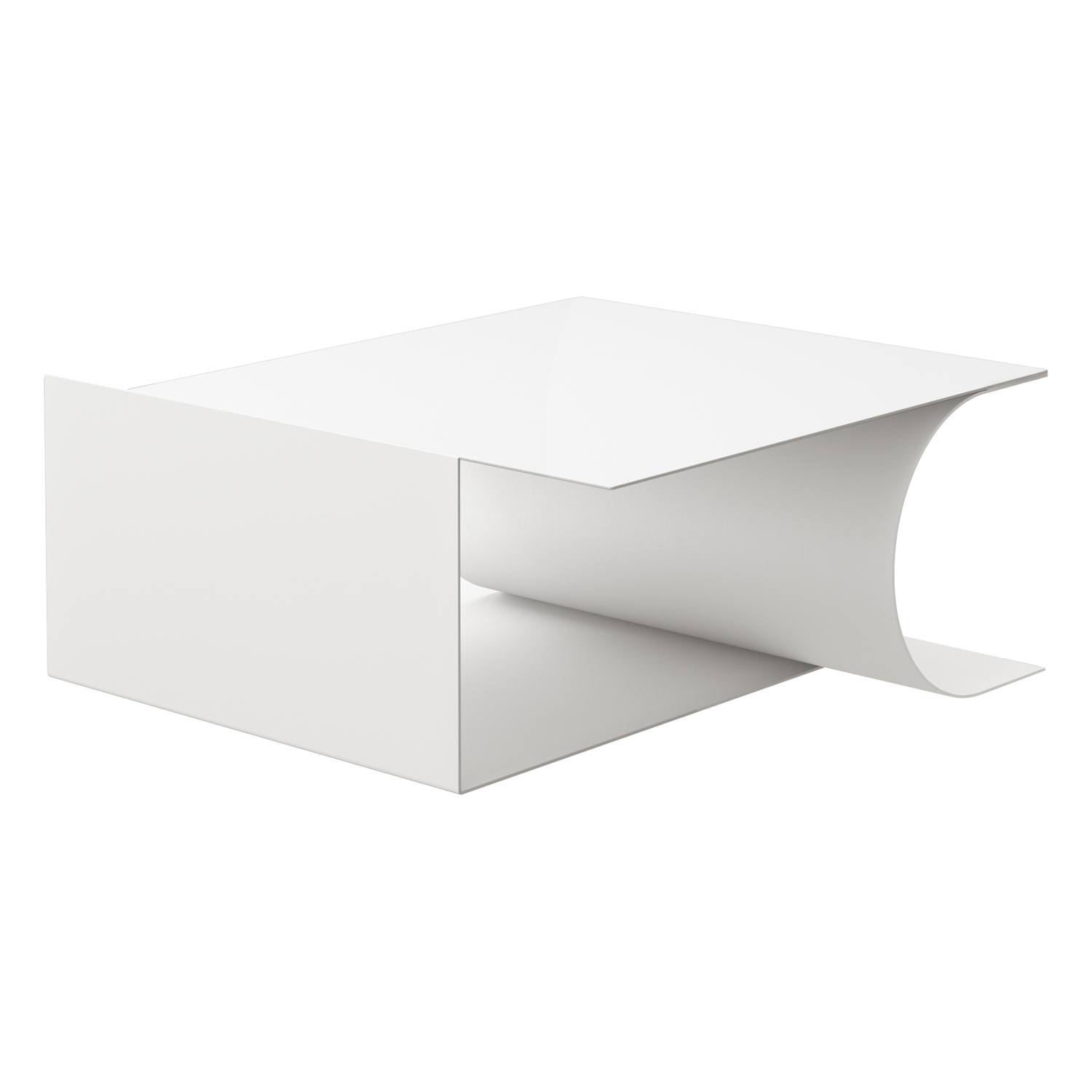 Hem Glyph Alpha side table, grey white | Finnish Design Shop