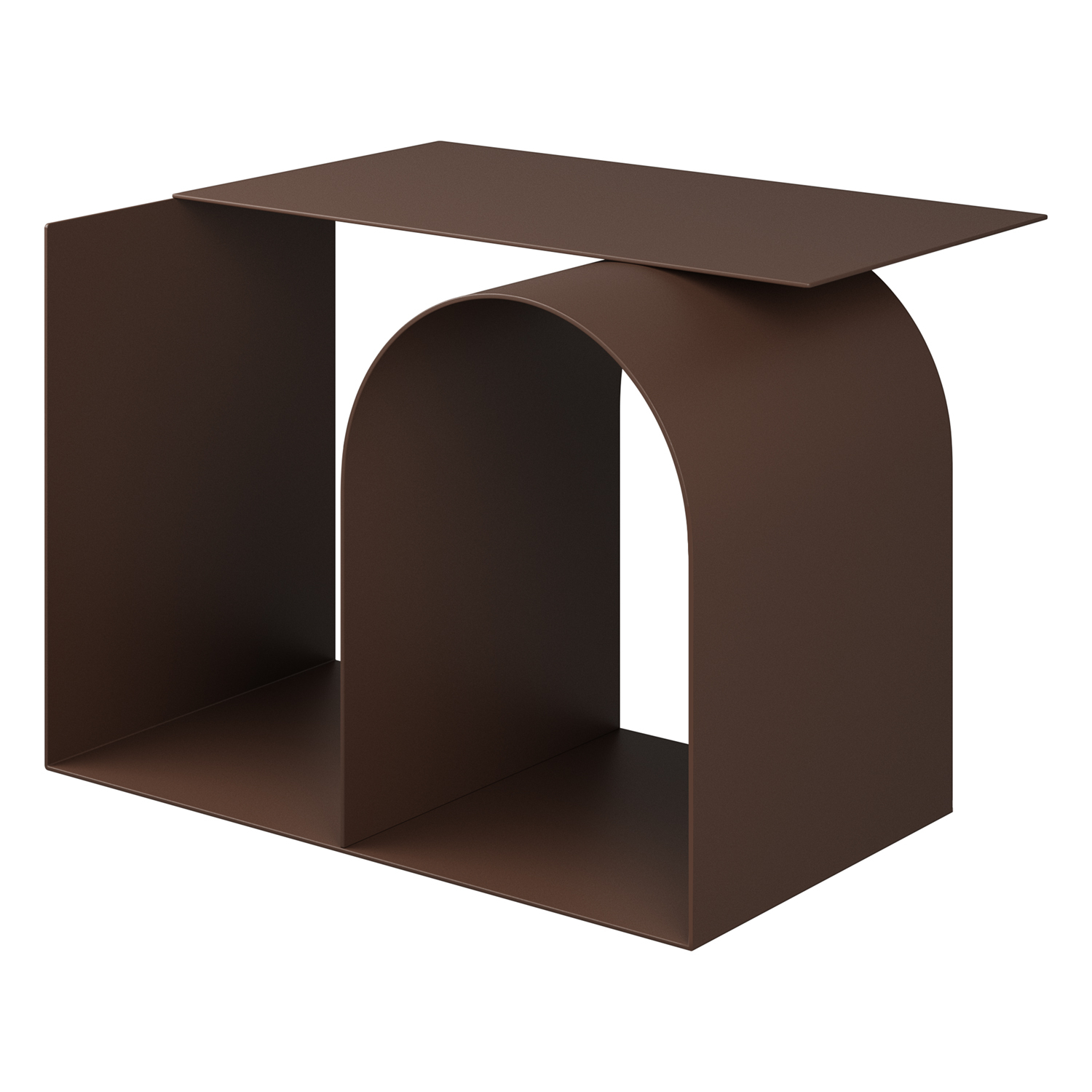 Hem Glyph Beta side table, chocolate brown | Finnish Design Shop