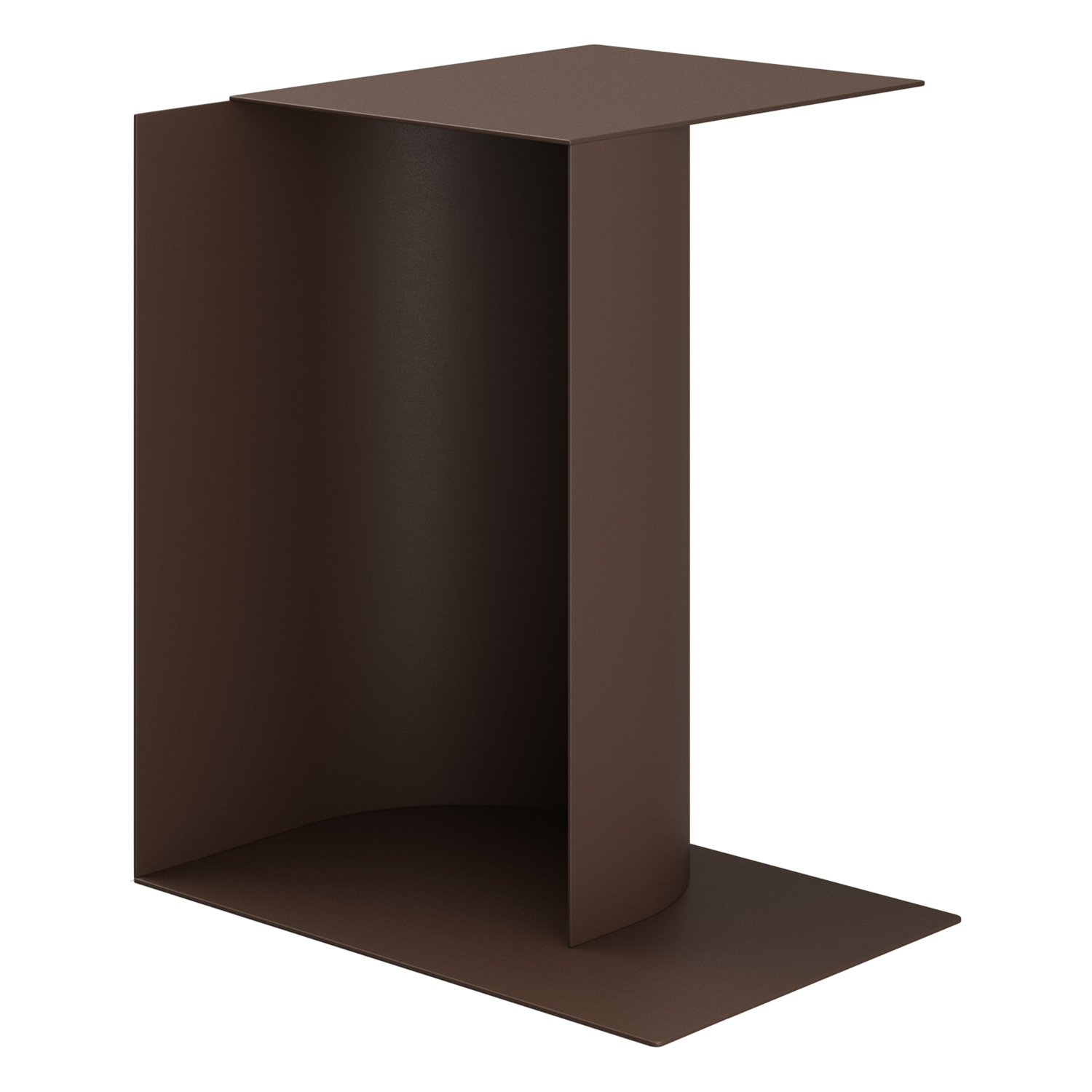 Hem Glyph Gamma side table, chocolate brown | Finnish Design Shop