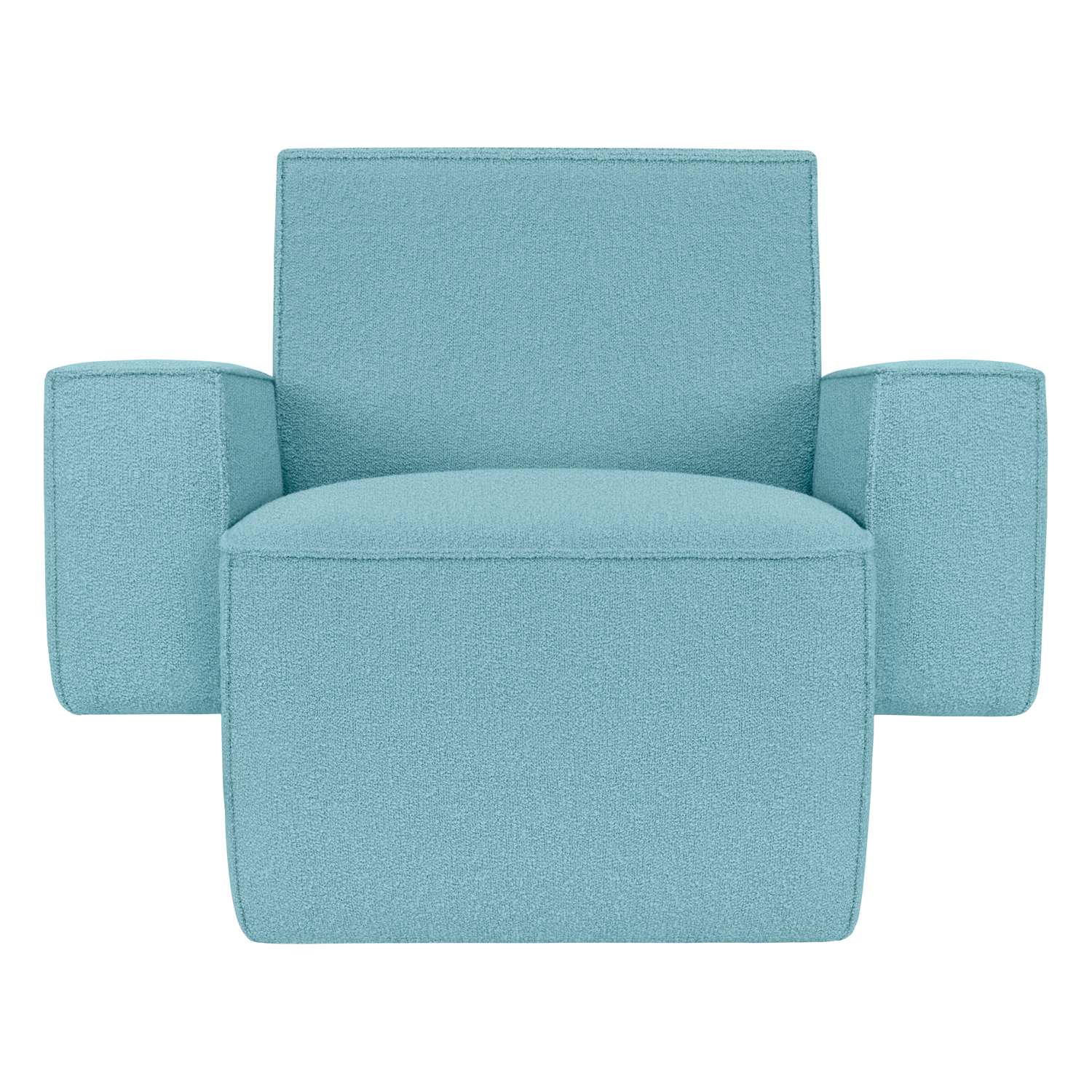 Hem Hunk lounge chair with armrests, Tiree Icicle | Finnish Design Shop