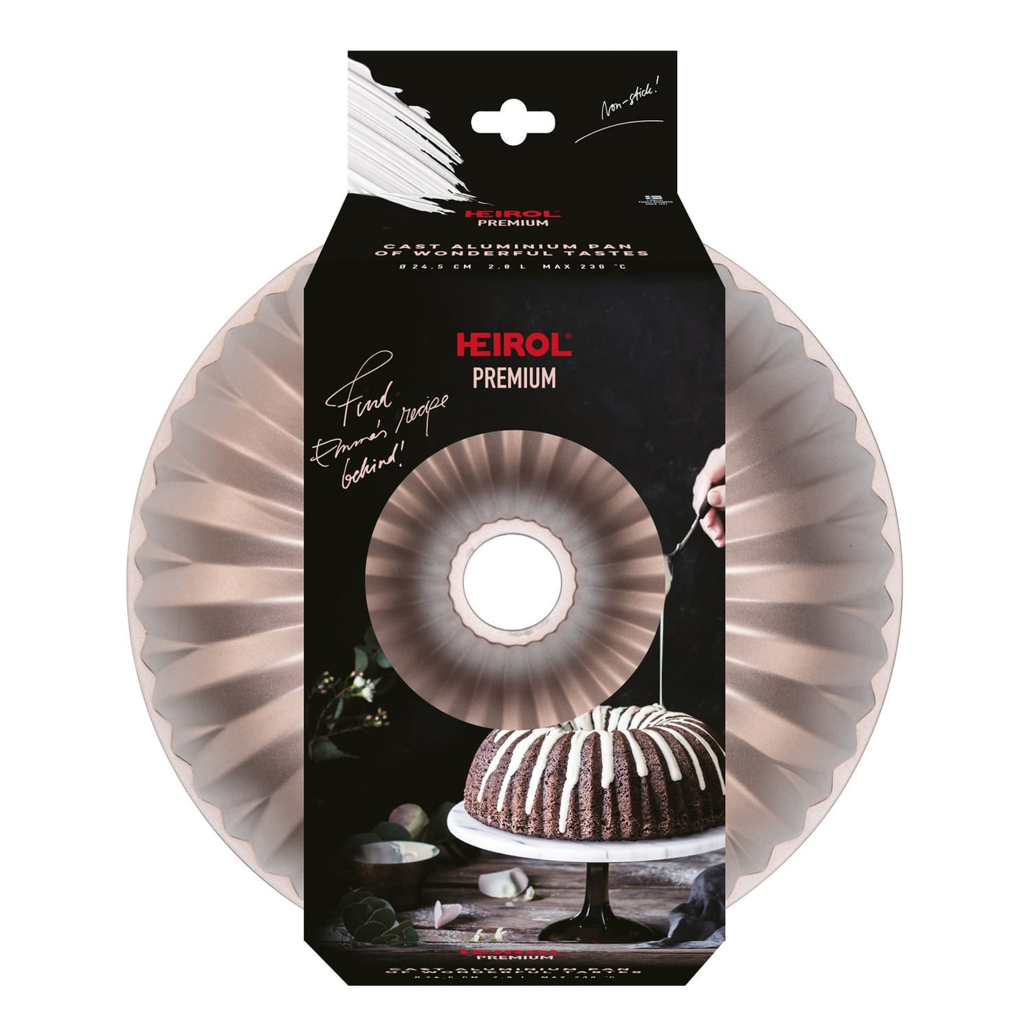 Heirol Waterfall cake pan, 24,5 cm | Finnish Design Shop