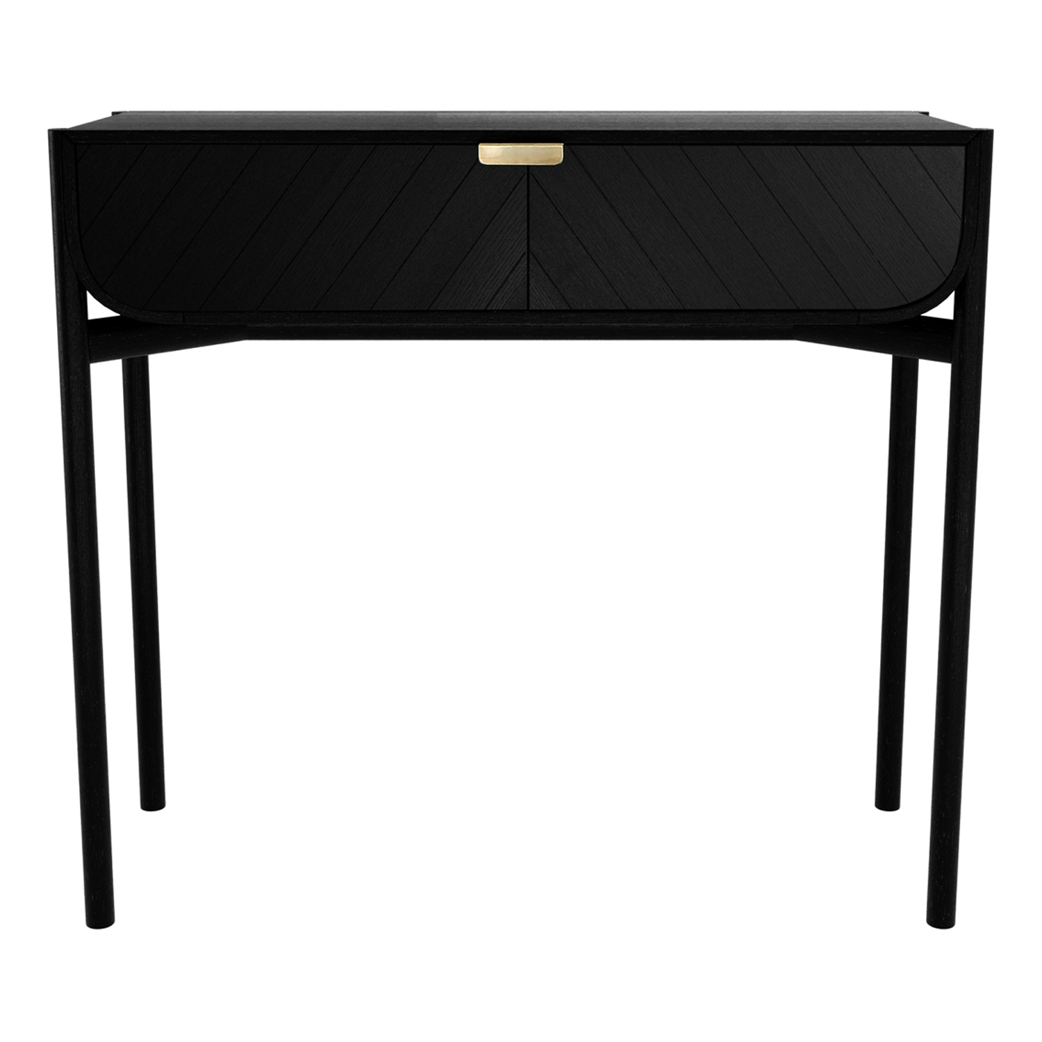 Hartô Marius console table, black oak | Finnish Design Shop NL