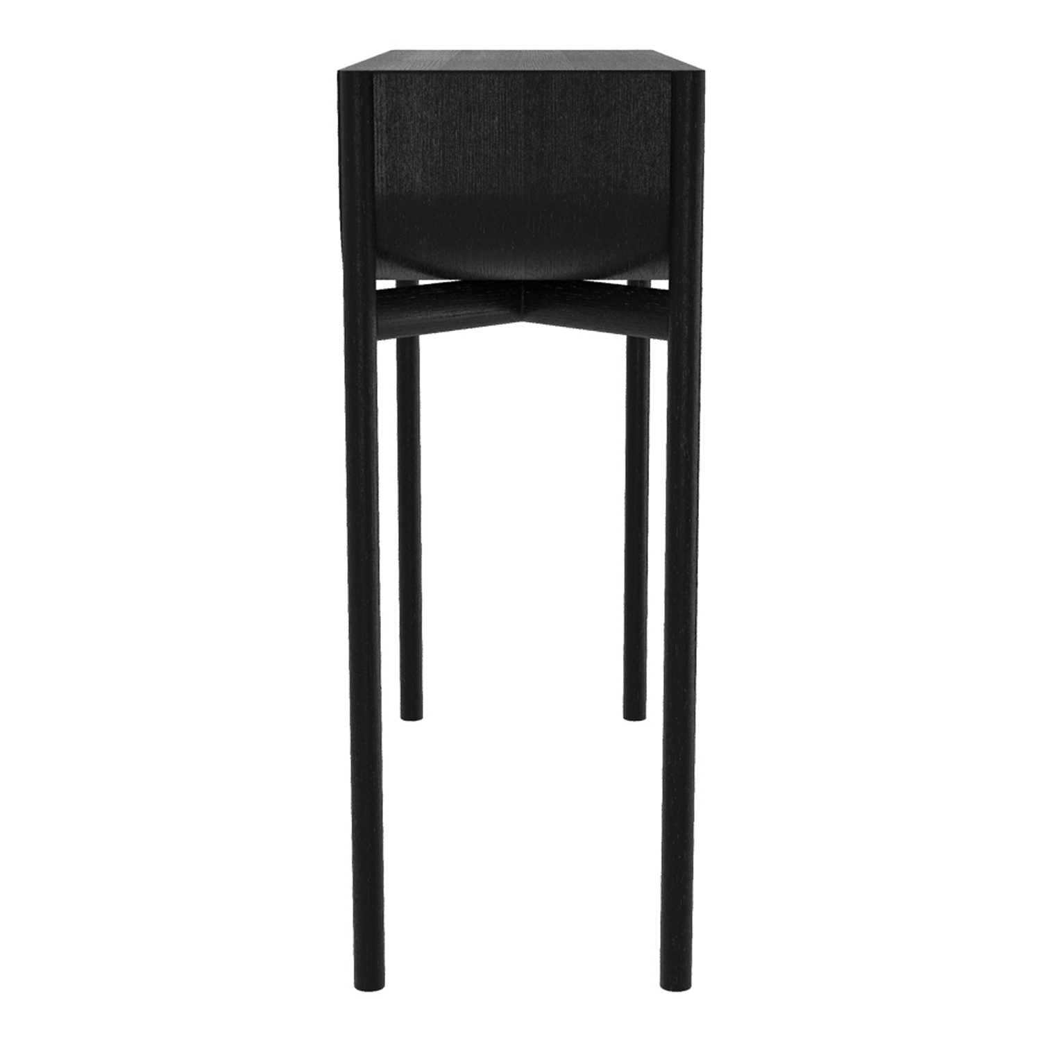 Hartô Marius console table, black oak | Finnish Design Shop IE