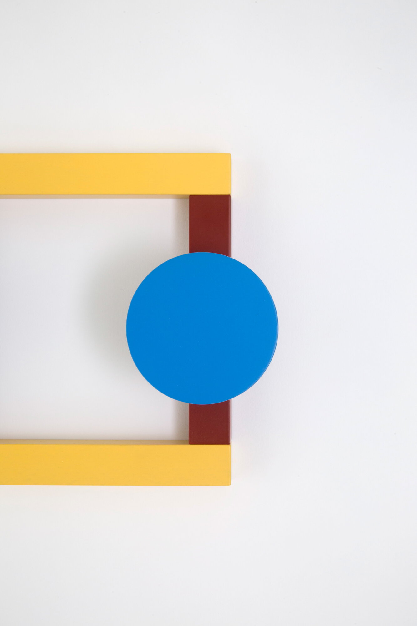 Raawii Hook 6, large, zinc yellow - sky blue | Finnish Design Shop CH