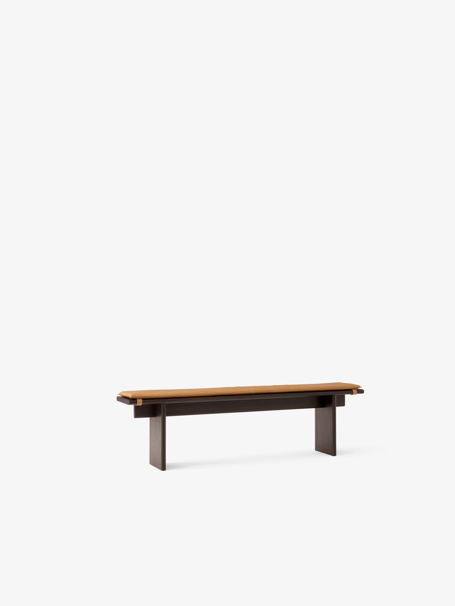 &Tradition Ita OS5 bench, 170 x 30 cm, dark stained oak | Finnish ...
