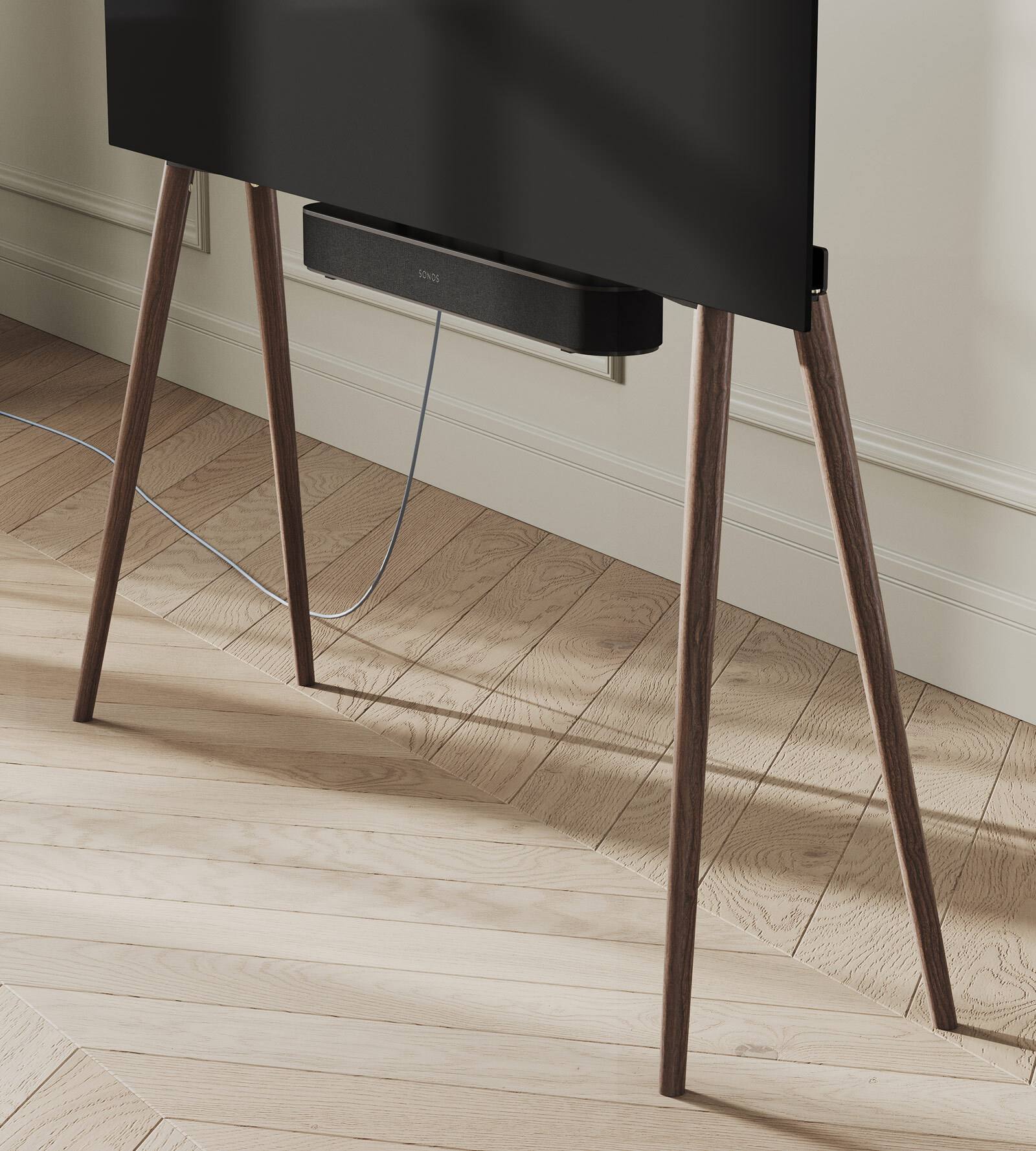 JALG TV stand, 42''-55'', walnut | Finnish Design Shop
