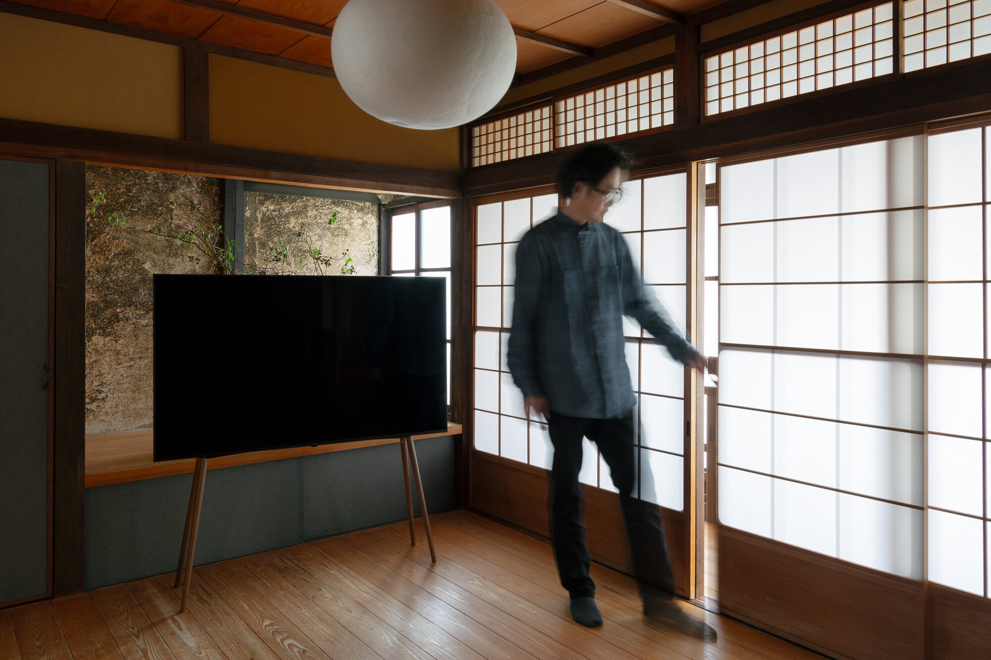 JALG TV stand, 42''-55'', walnut | Finnish Design Shop