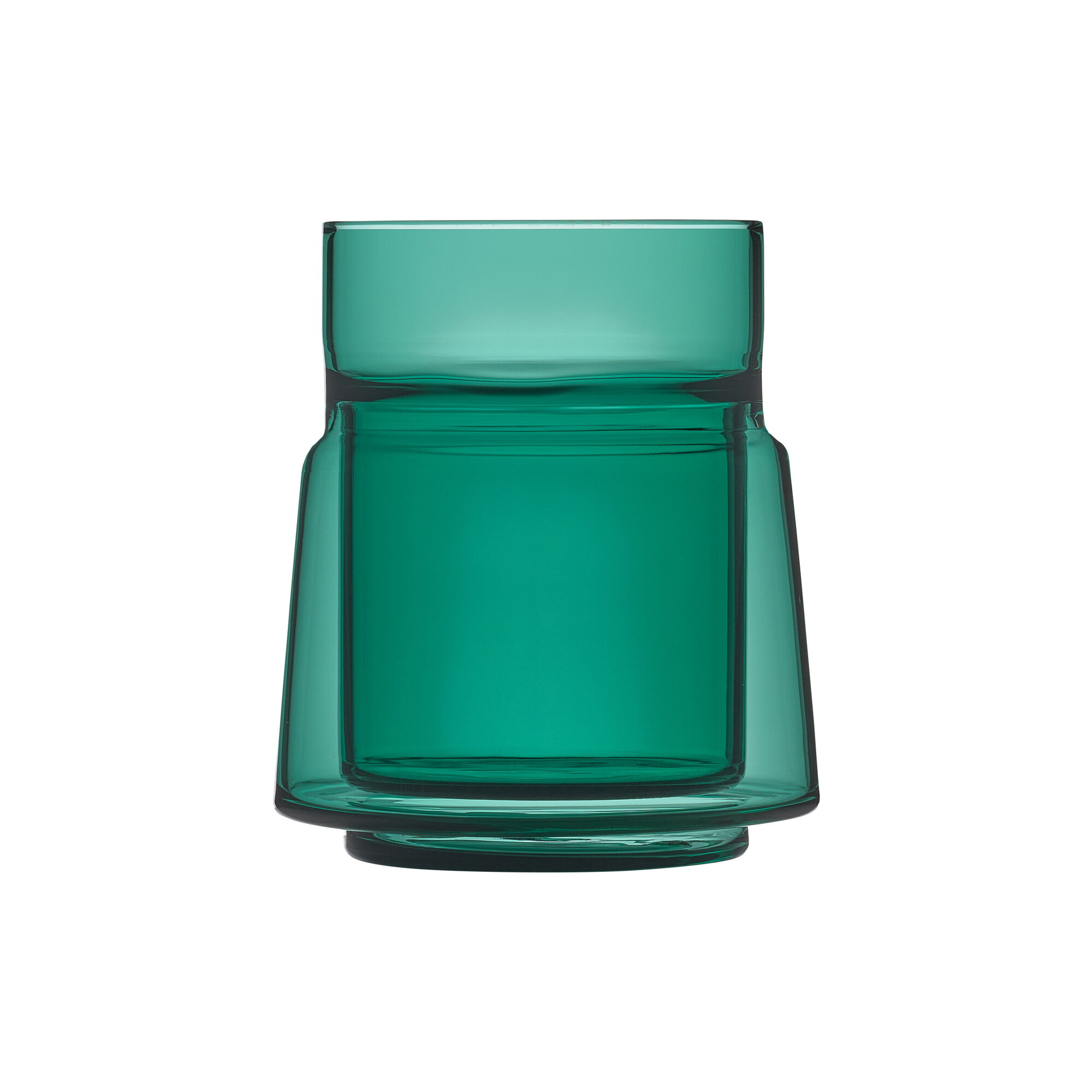 Jacob Jensen Double Wall glass, medium 21 cl, green | Finnish Design ...