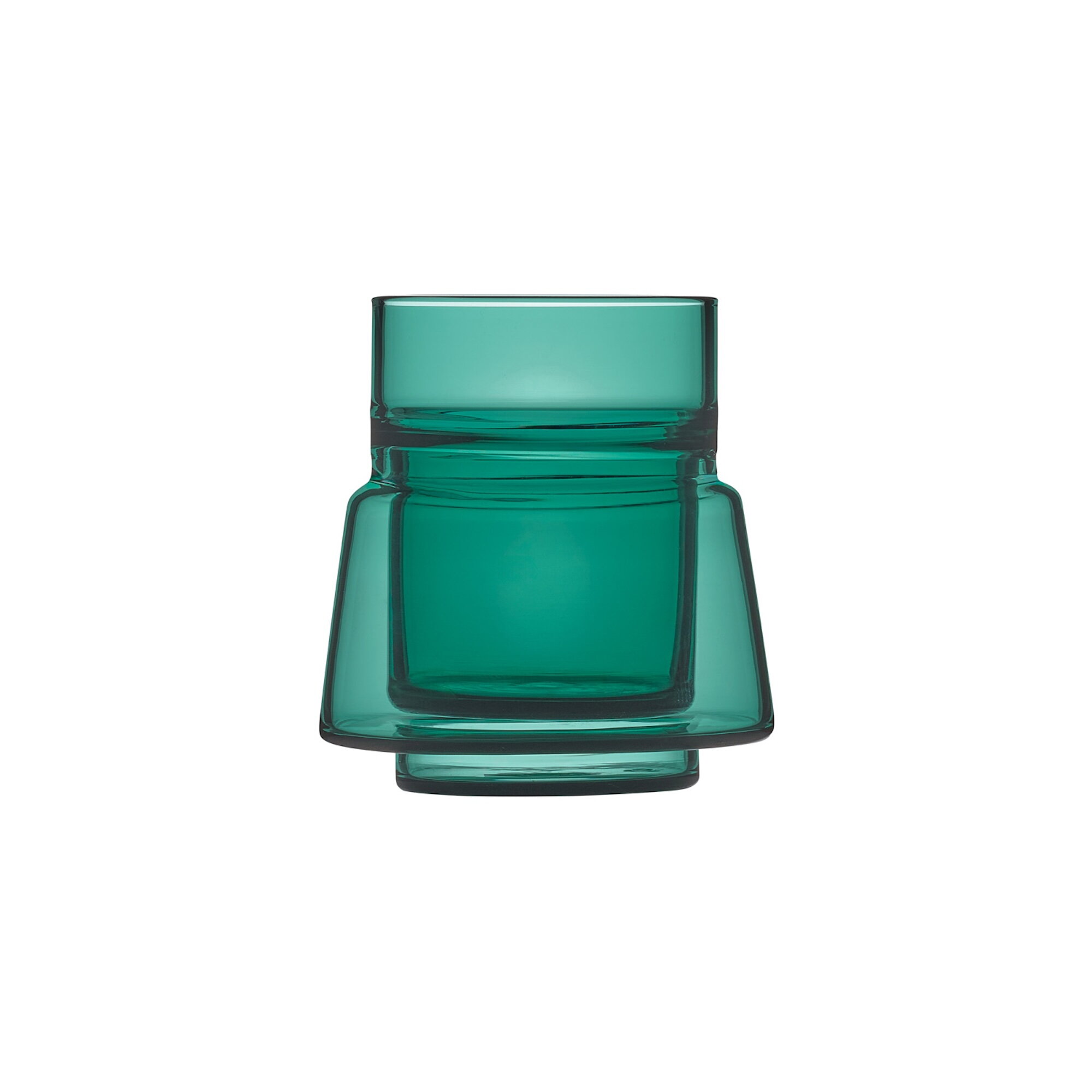 Jacob Jensen Double Wall glass, small 7 cl, green | Finnish Design Shop