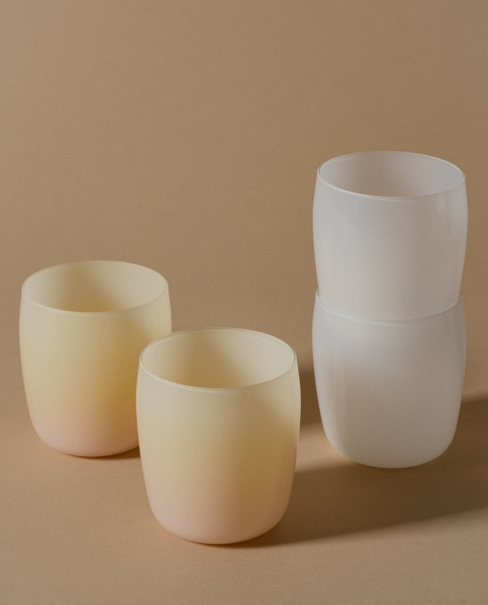 Lokal Helsinki Kaksi glass, white | Finnish Design Shop CH