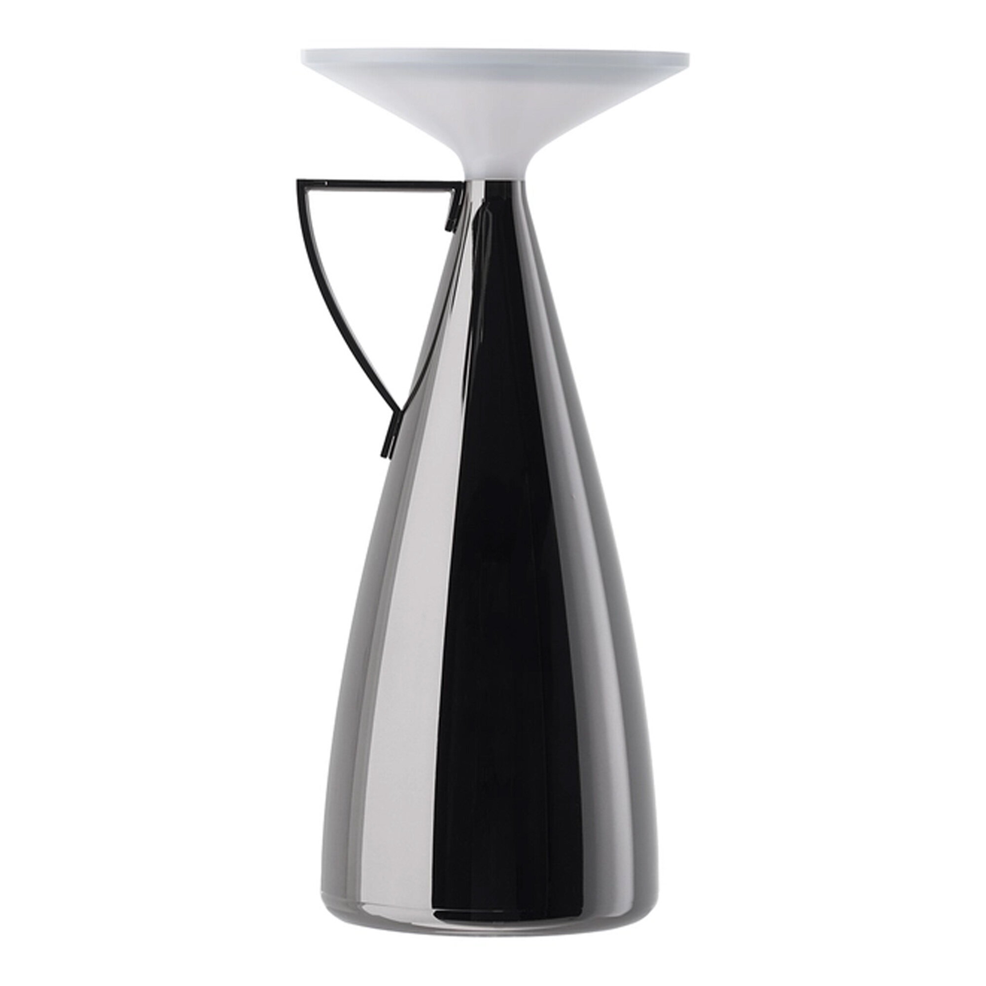 Kartell Camomille Metal portable table lamp, titanium | Finnish Design Shop