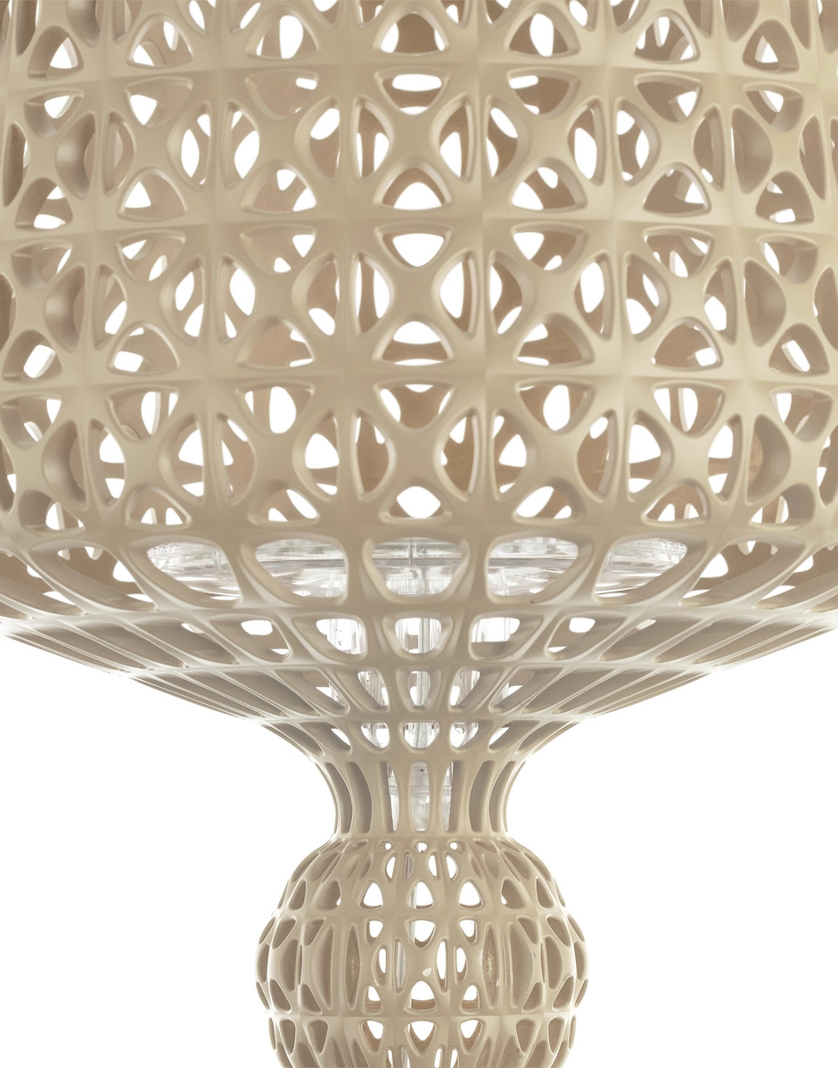 Kartell Mini Kabuki table lamp, beige | Finnish Design Shop NL