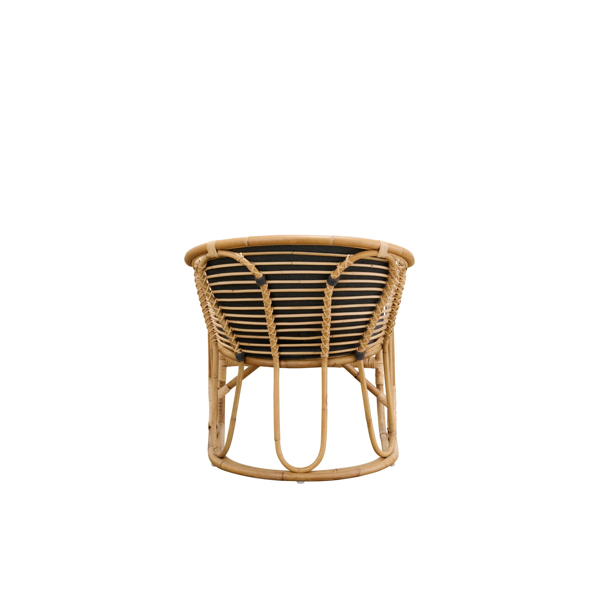 Sika-Design Swing Loungesessel, Naturrattan - Dunkelgrau | Finnish Design Shop