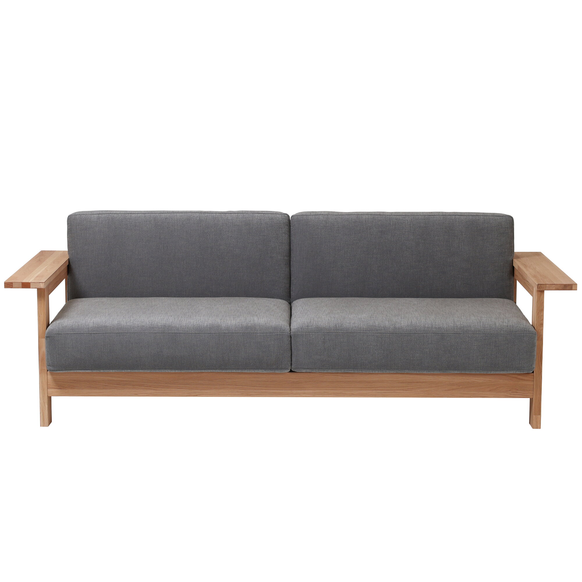 Ishinomaki Laboratory Kobo 3-seater sofa, natural - Kvadrat Maple 0722 | Finnish Design Shop