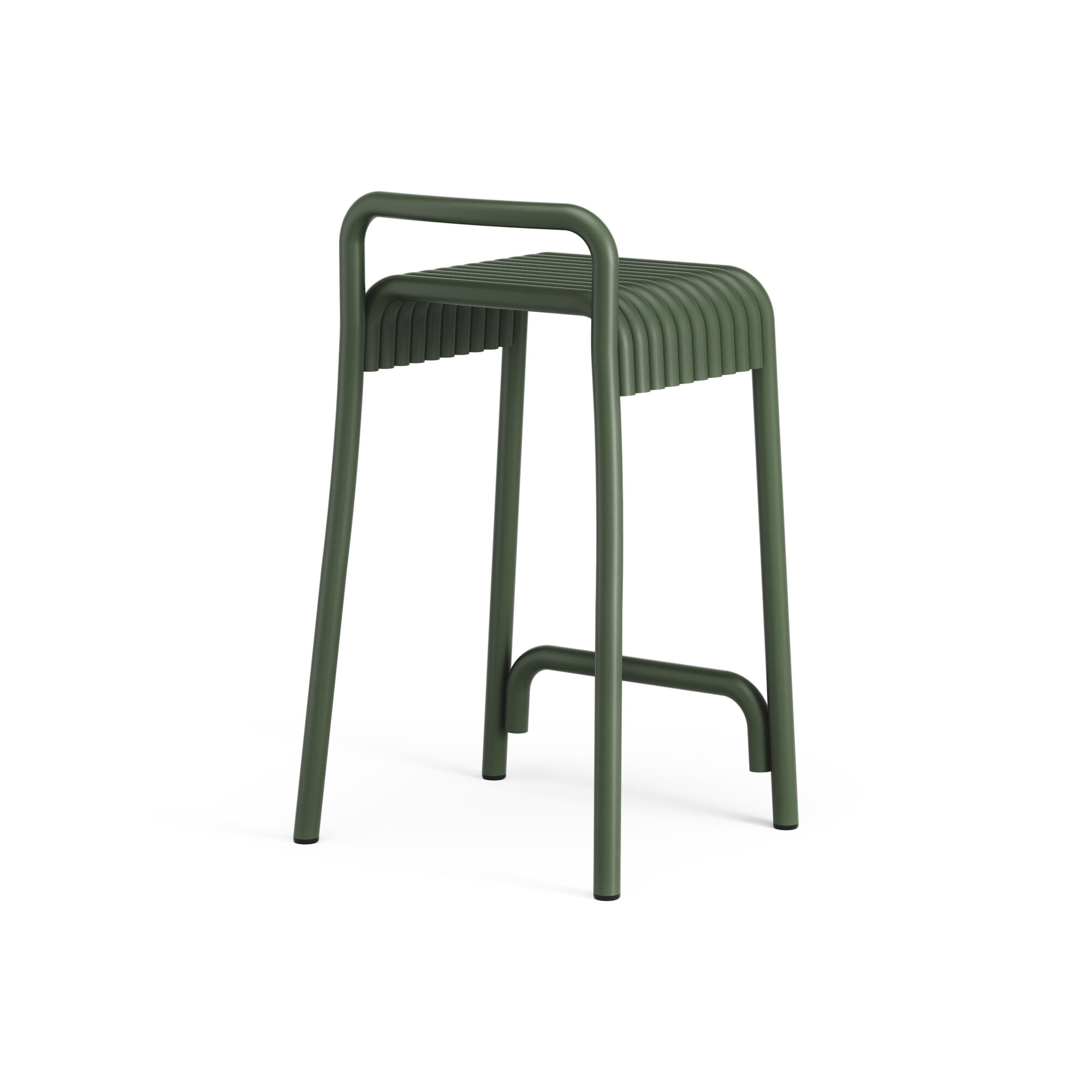 Bebó Objects Kane counter stool, 65 cm, green | Finnish Design Shop