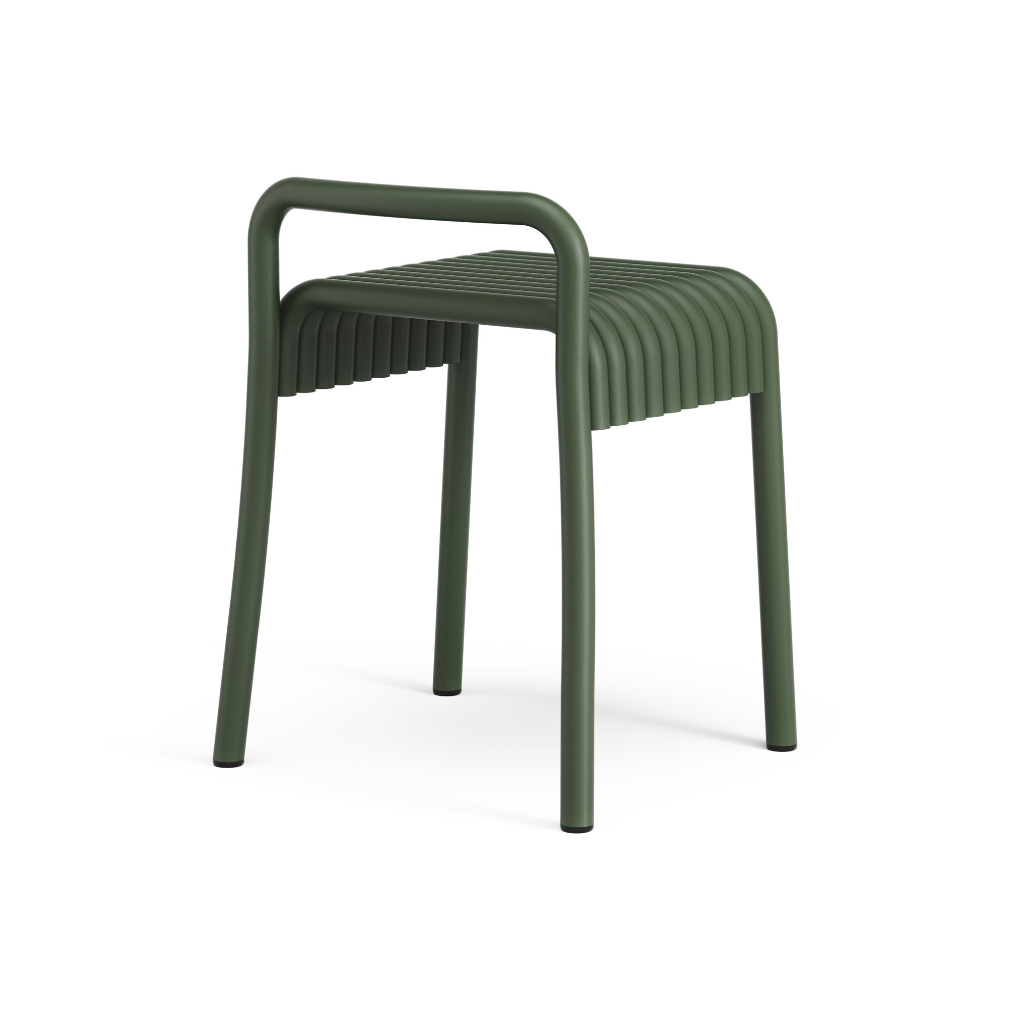 Bebó Objects Kane stool, low, 45 cm, green | Finnish Design Shop UK