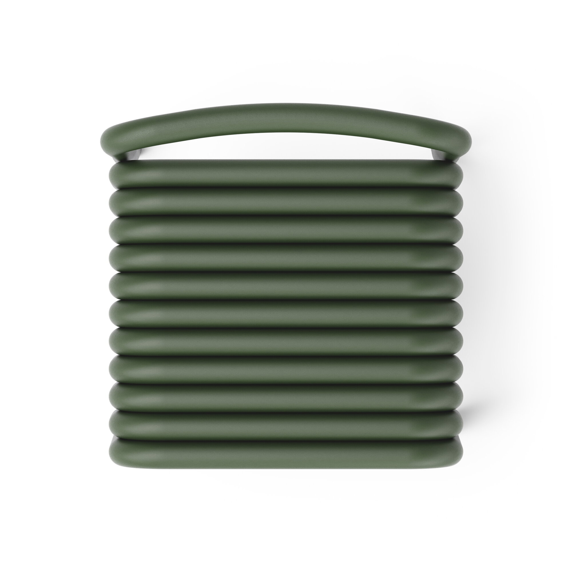 Bebó Objects Kane stool, low, 45 cm, green | Finnish Design Shop