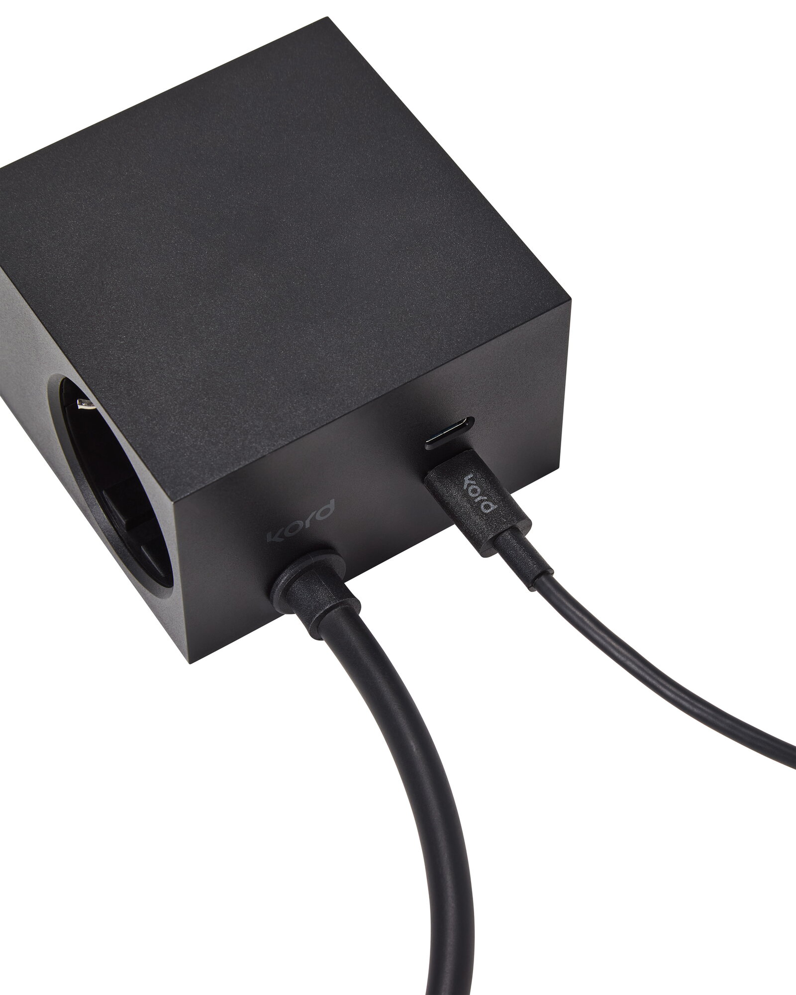 Kord Connect USB-C to USB-C charging cable, black | Finnish Design Shop