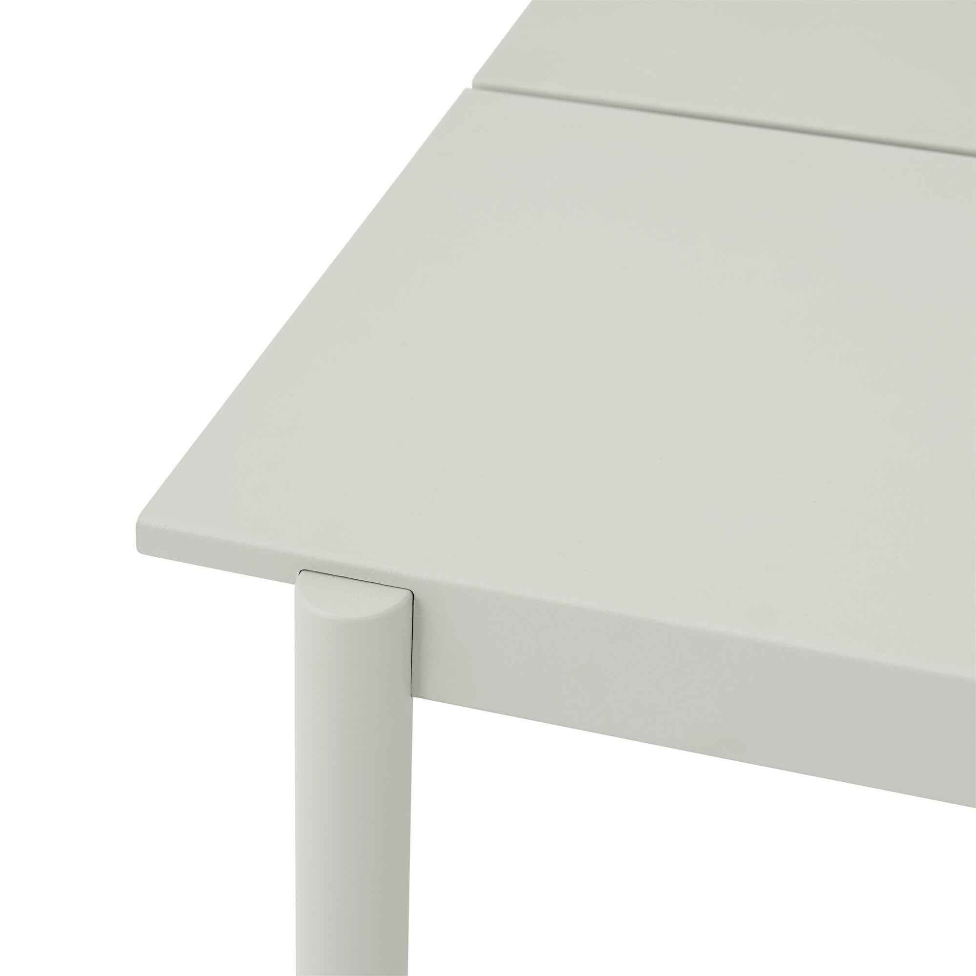 Muuto Linear Steel table, 140 x 75 cm, grey | Finnish Design Shop