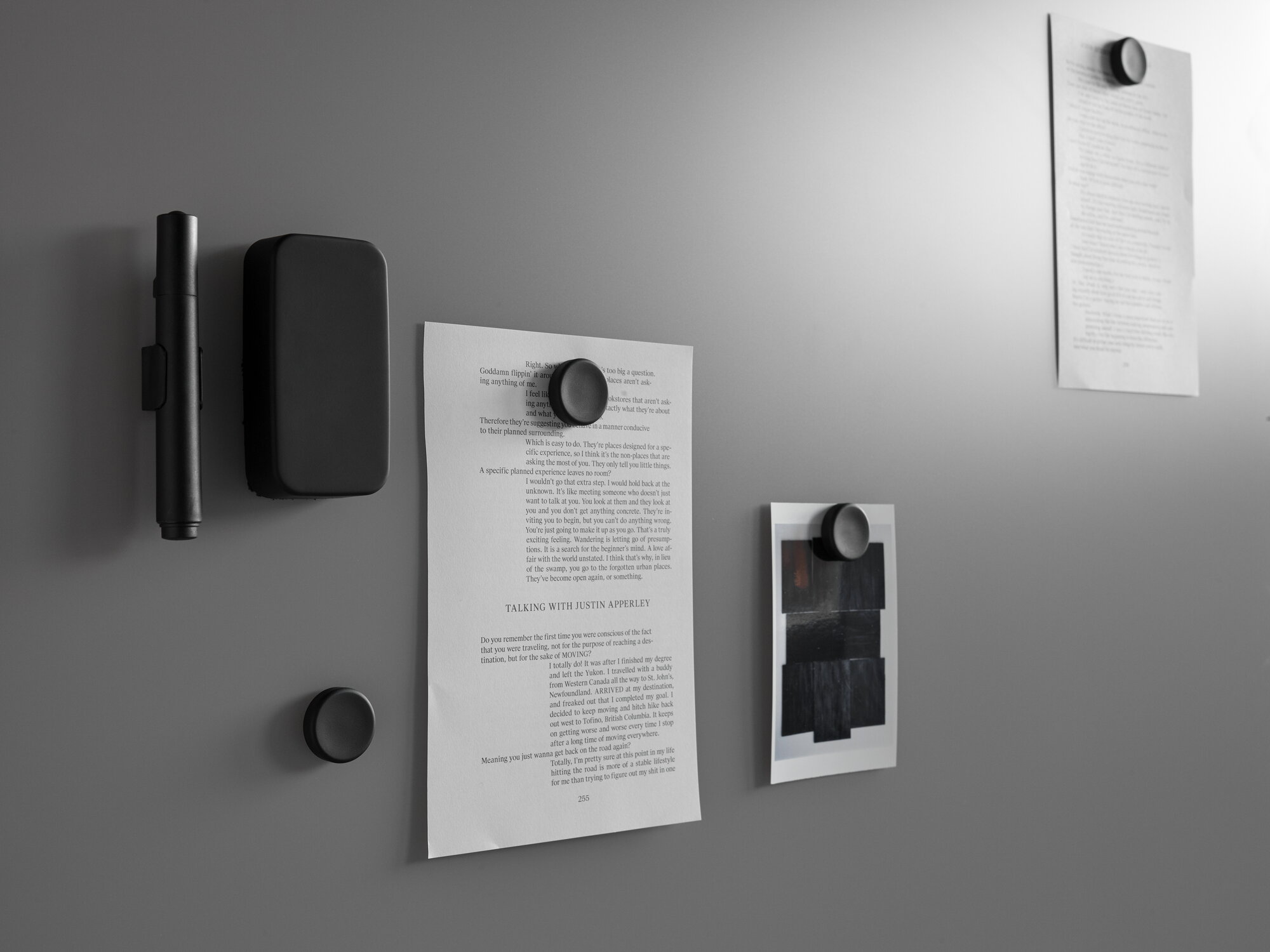 Lintex Magnets, 10 pcs, strong, black | Finnish Design Shop