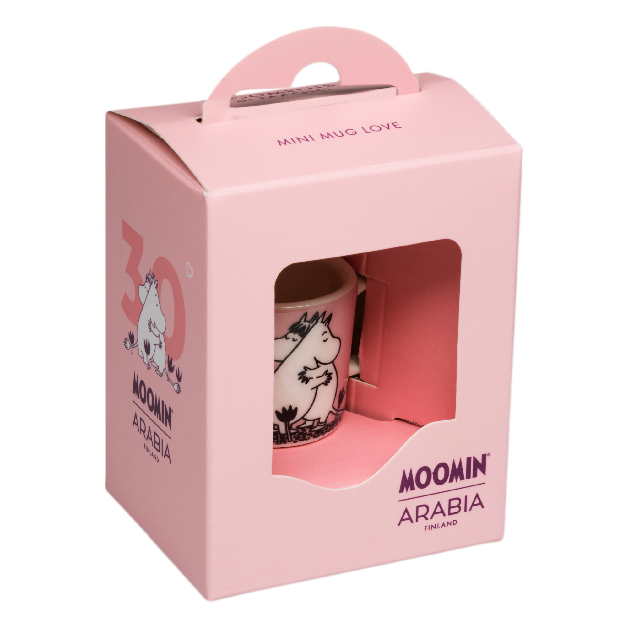 Moomin Arabia Moomin mini mug, Love 30 with gift box | Finnish Design Shop