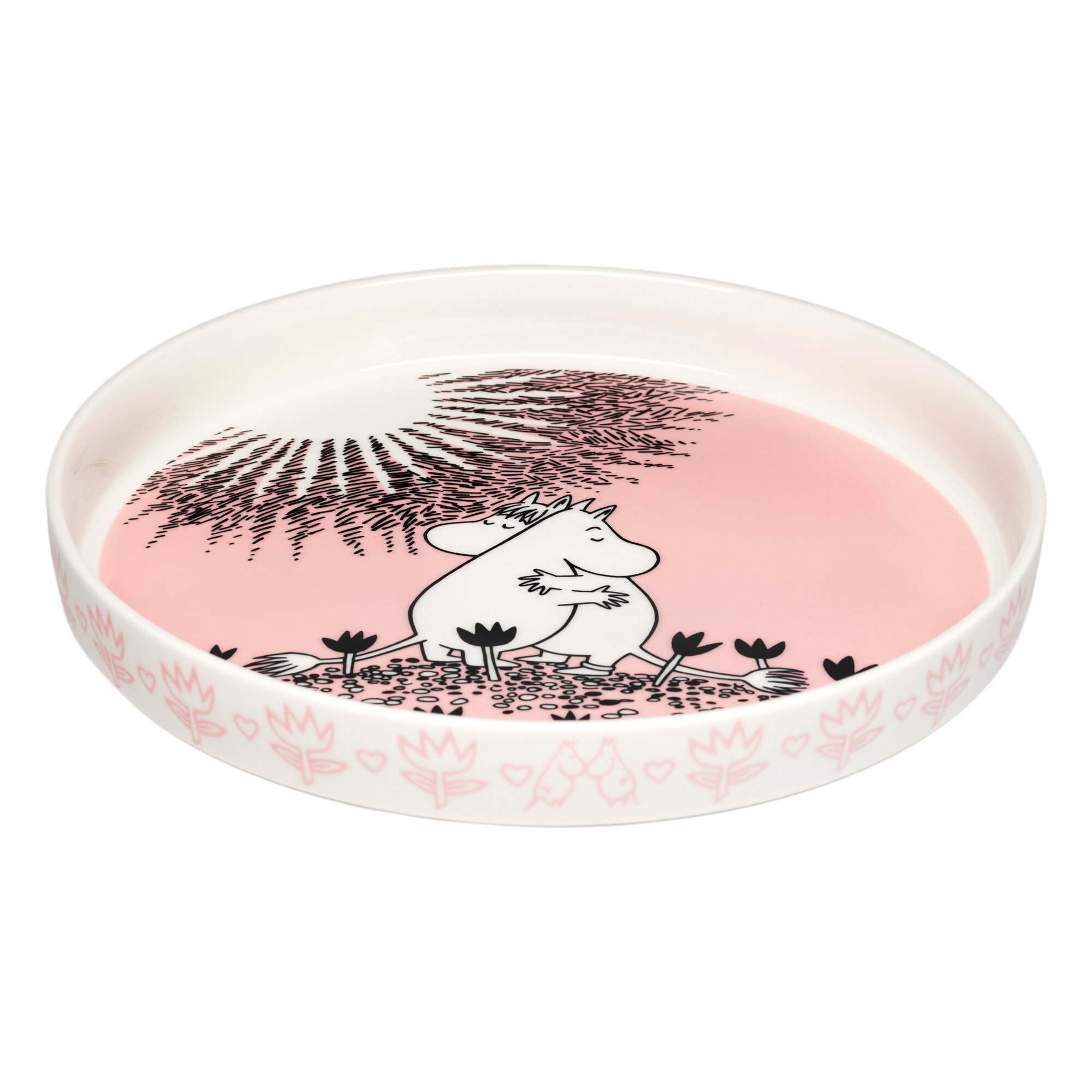 Moomin Arabia Moomin pie dish, 28 cm, Love 30 | Finnish Design Shop