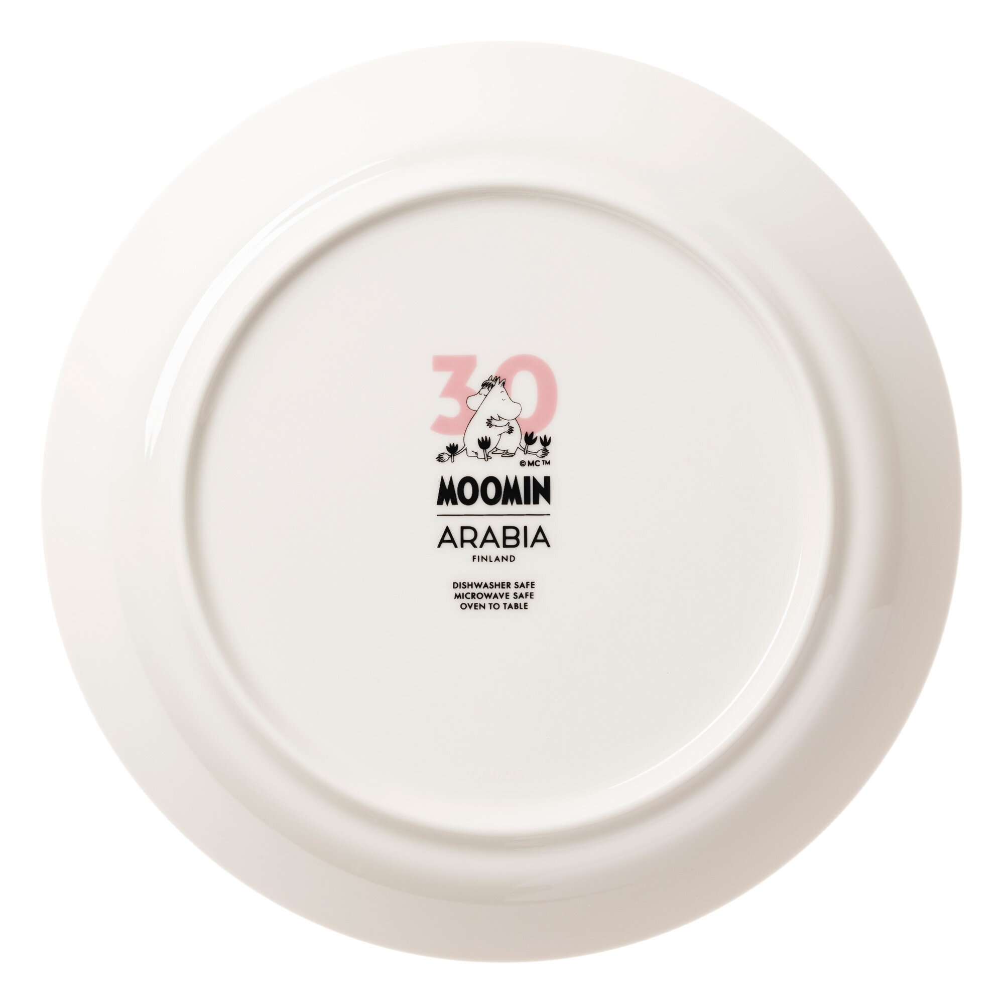 Moomin Arabia Moomin plate, Love 30 | Finnish Design Shop