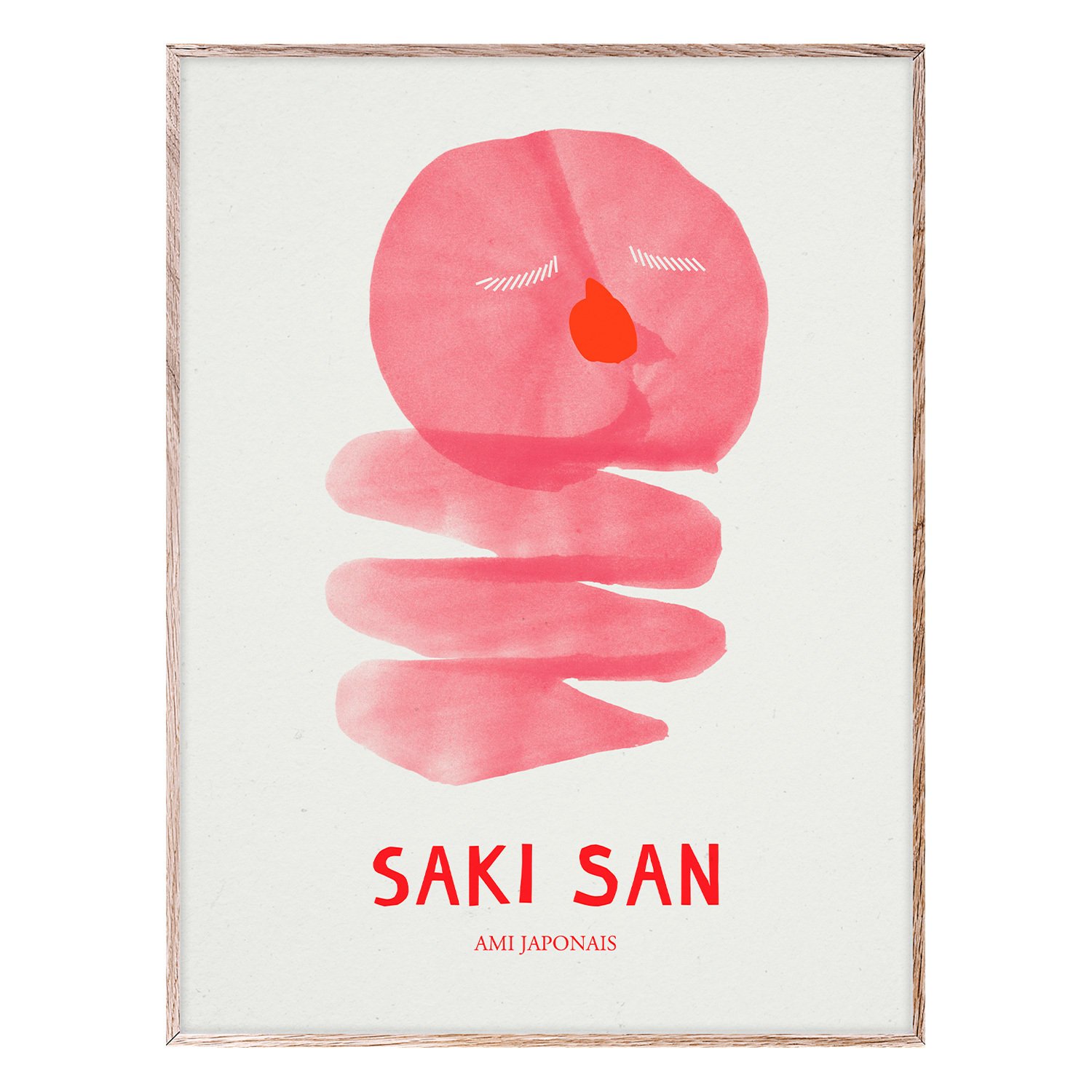 MADO Saki San poster, 30 x 40 cm | Finnish Design Shop UK