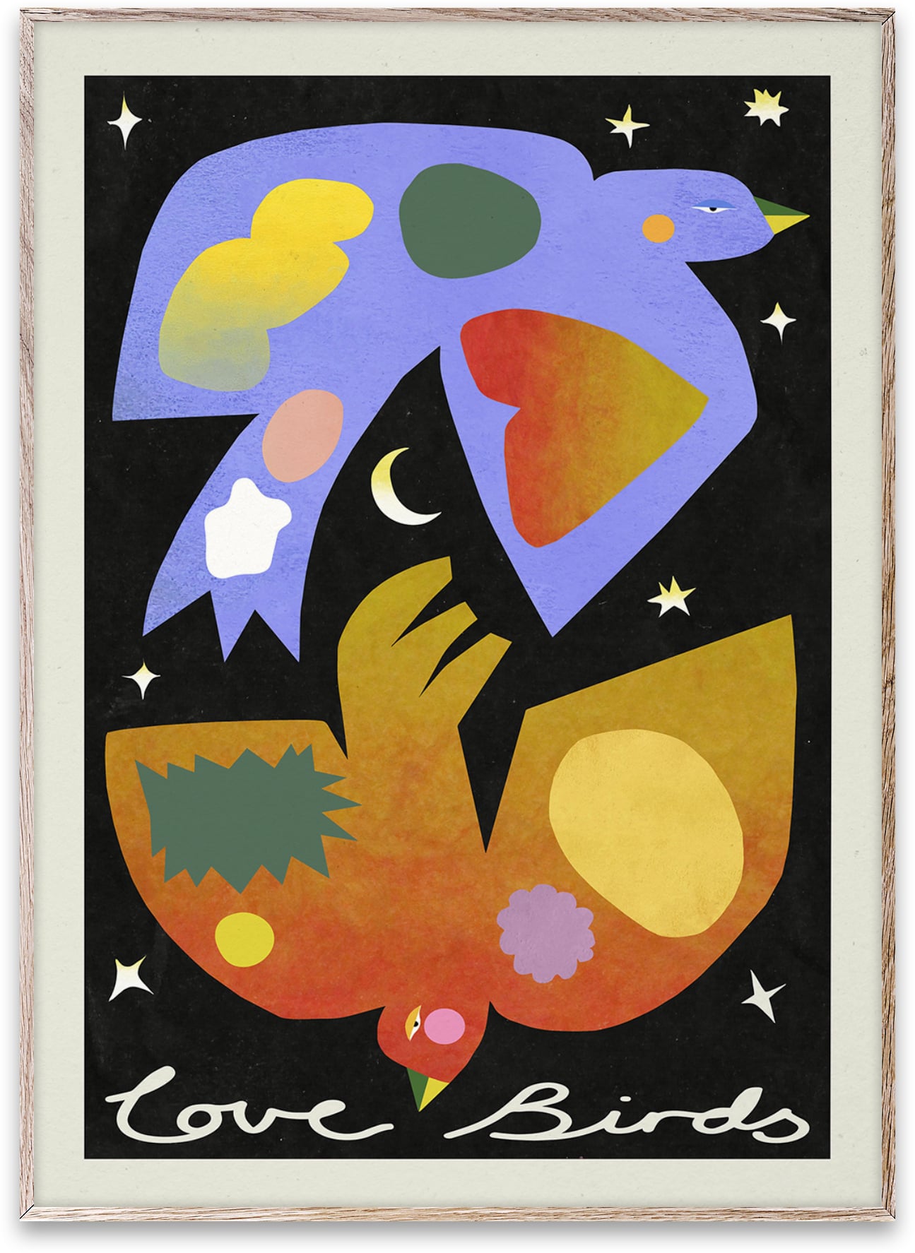 MADO Love Birds poster | Finnish Design Shop