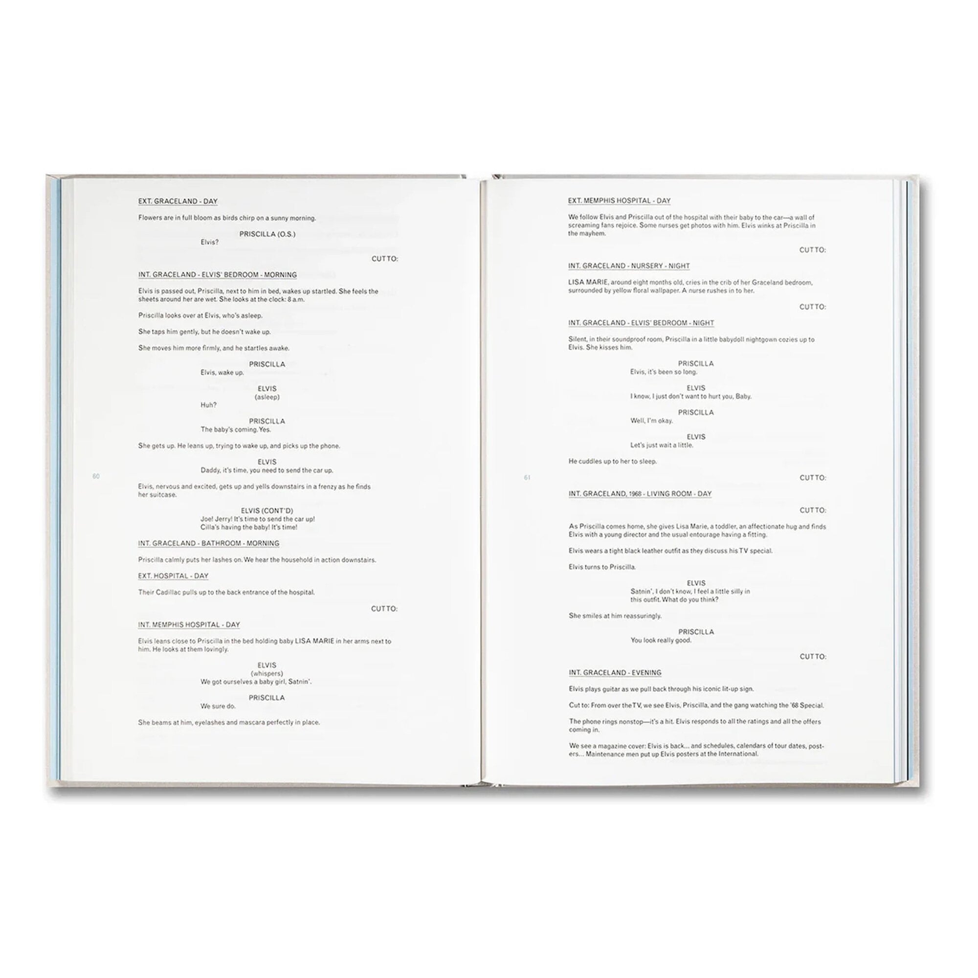 MACK Books Sofia Coppola - Priscilla Screenplay Book | Finnish Design Shop